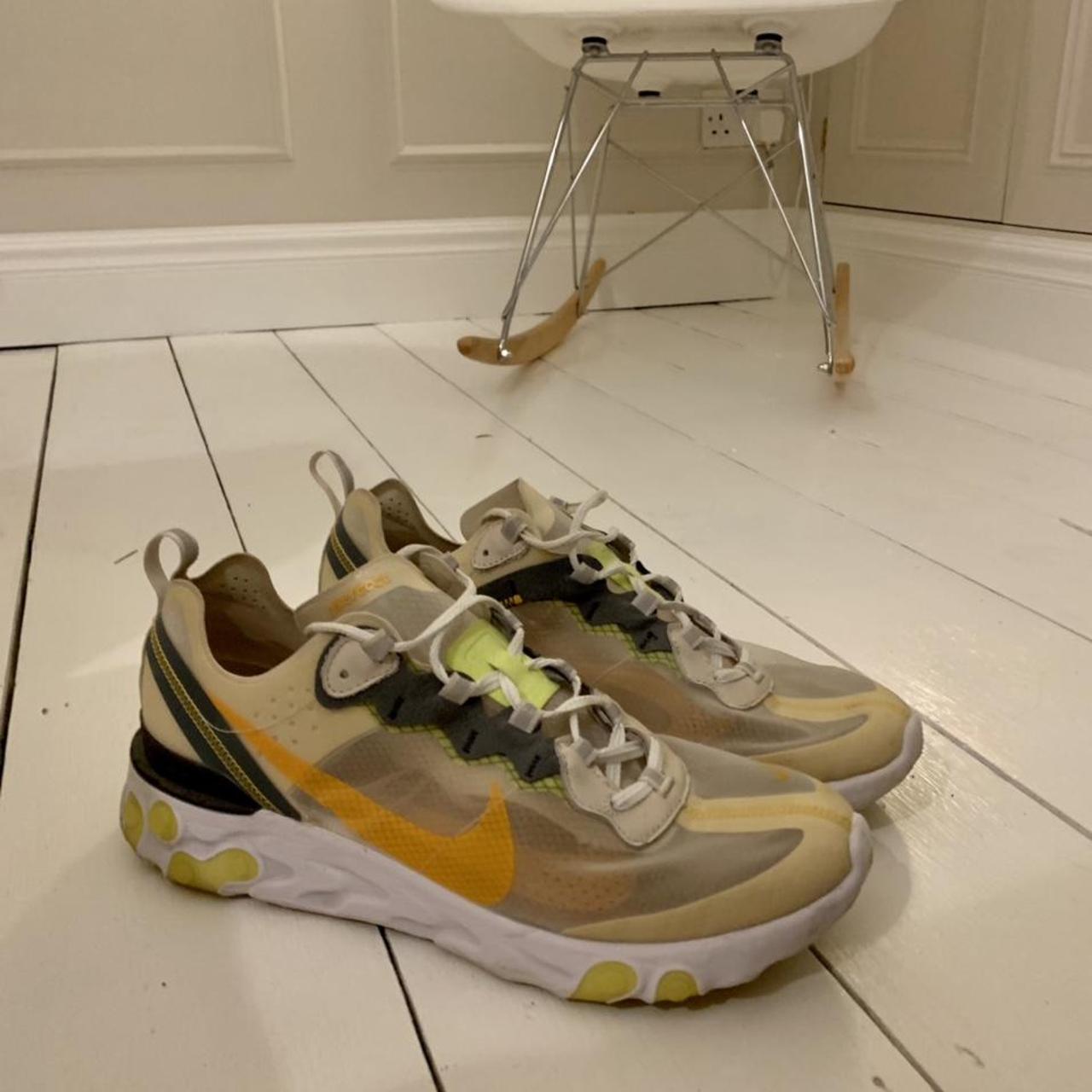 Nike React Element 87 Light Orewood Brown Colour Depop