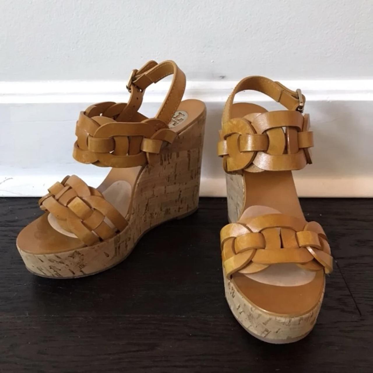The custest wedges ever. Tory Burch Calyca high... | Depop