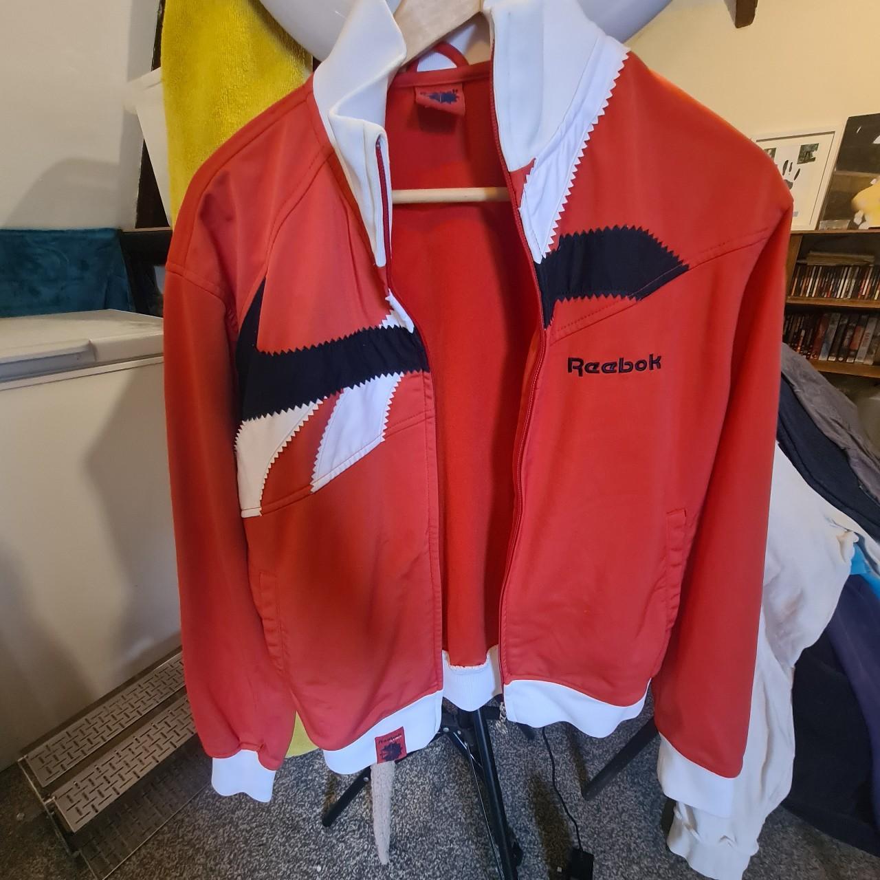 Vintage Reebok Classic zip up tracksuit top, I had... - Depop