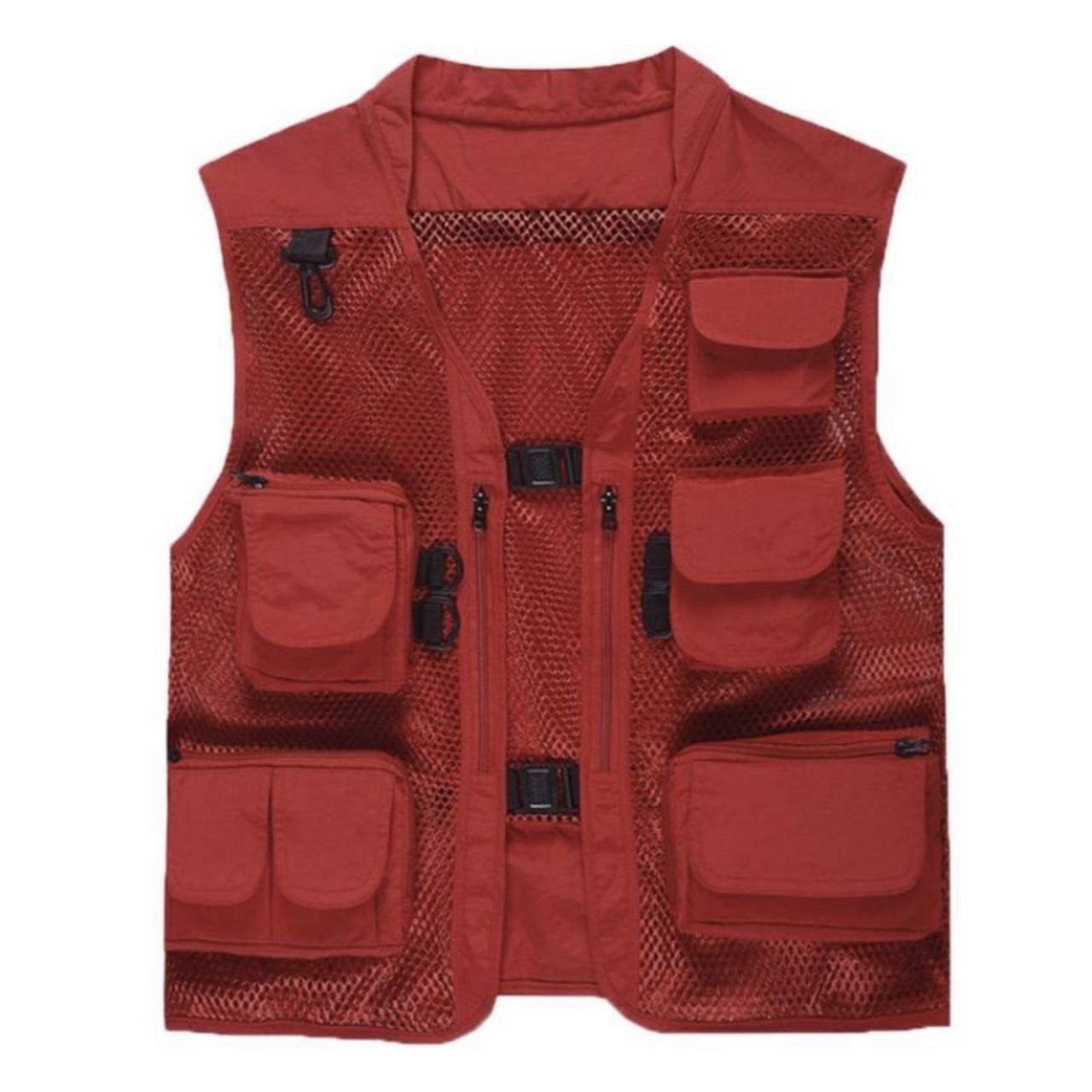 Tactical Multi-Pocket Techwear Mesh Vest 🔥 Free US... - Depop