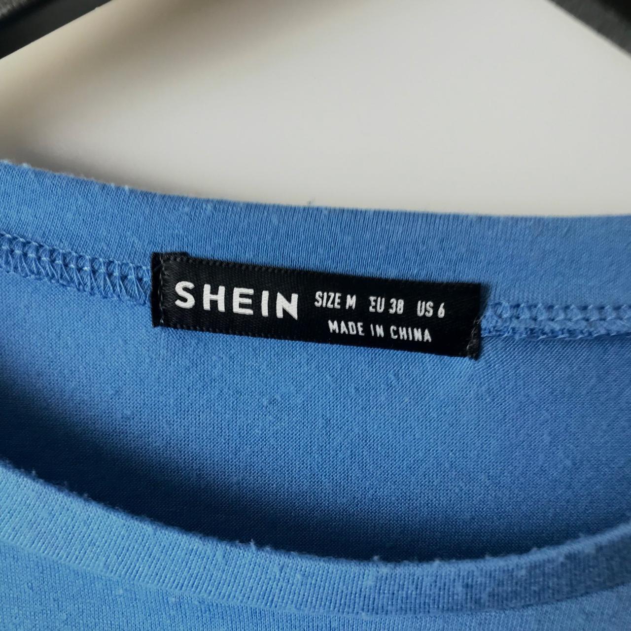 Oversized Shein T Shirt Graphic Tee Short Sleeve... - Depop