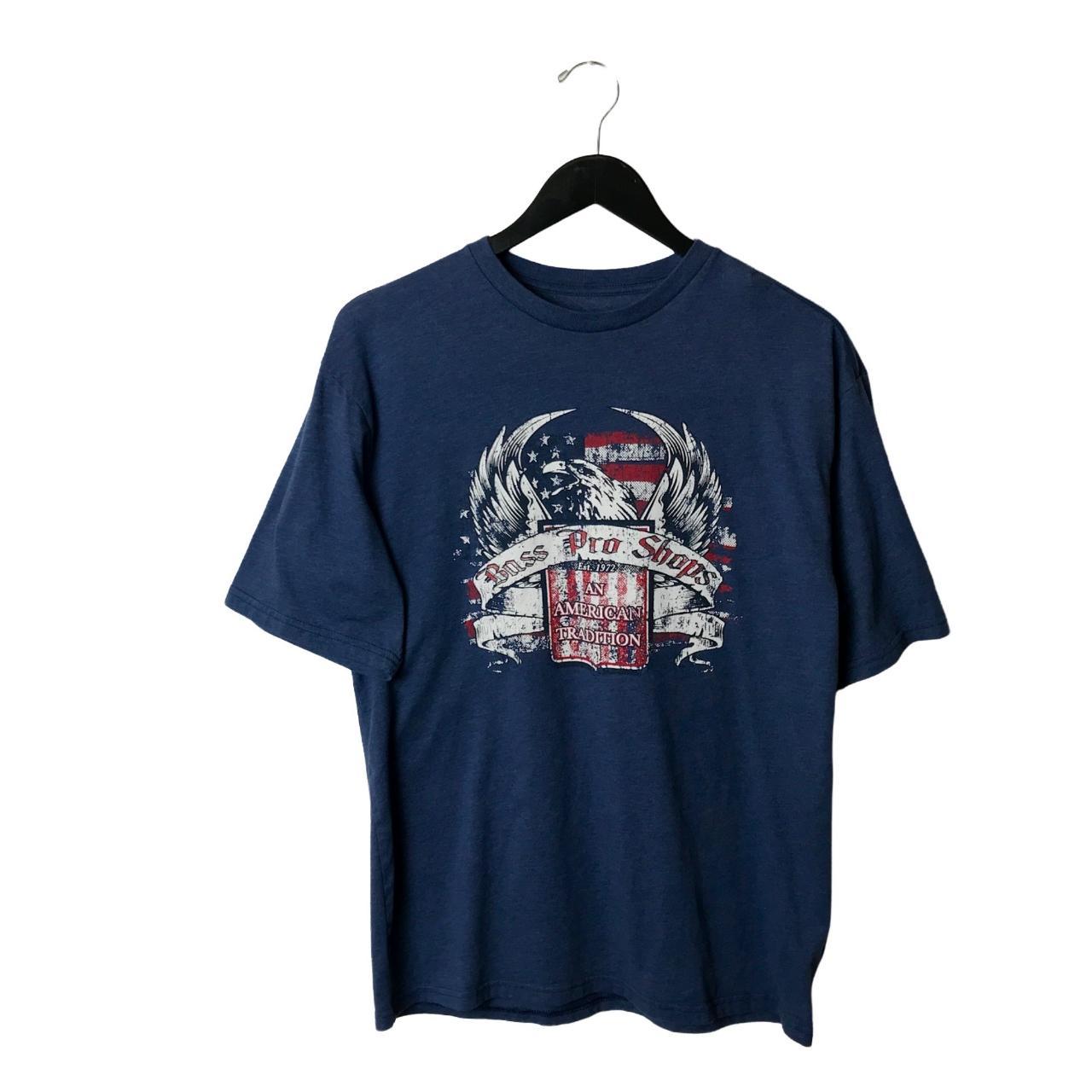 Bass Pro Shops T Shirt Fishing Graphic Tee Short... - Depop