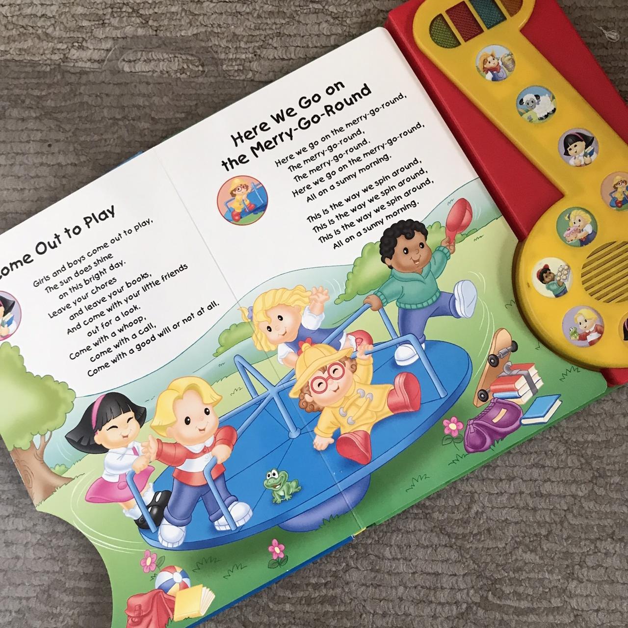 Fisher Price Little People Friendly Songs AudioBook... - Depop