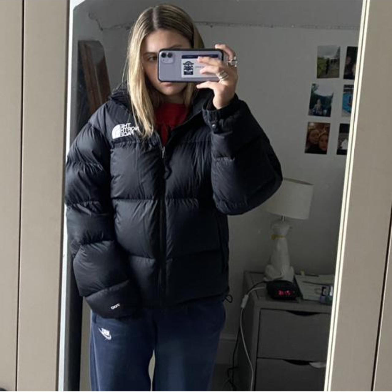 NORTH FACE BLACK PUFFER Highest offered:... - Depop