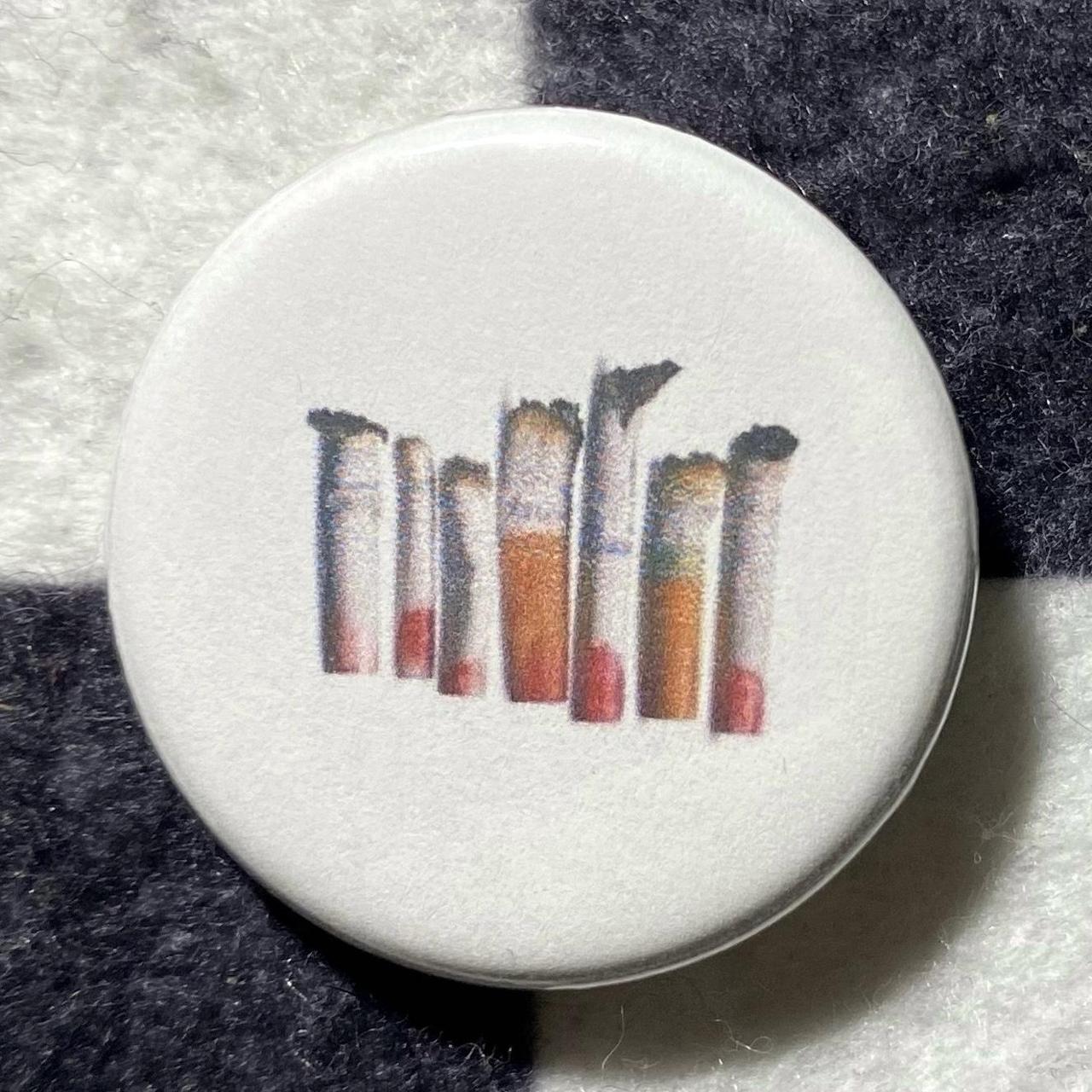 🥀 Cigarettes pin 1.25 inches 🥀 •Handmade by me... - Depop