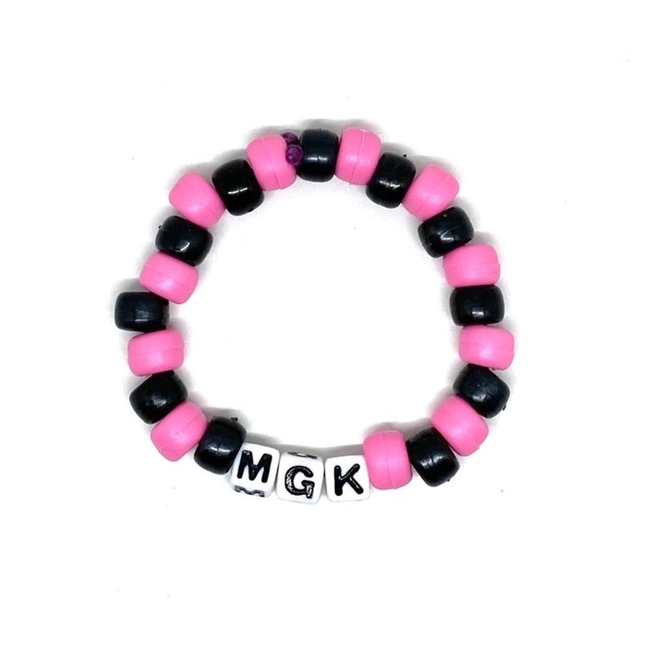 🥀 Machine gun Kelly beaded bracelet 🥀 •If you need... - Depop