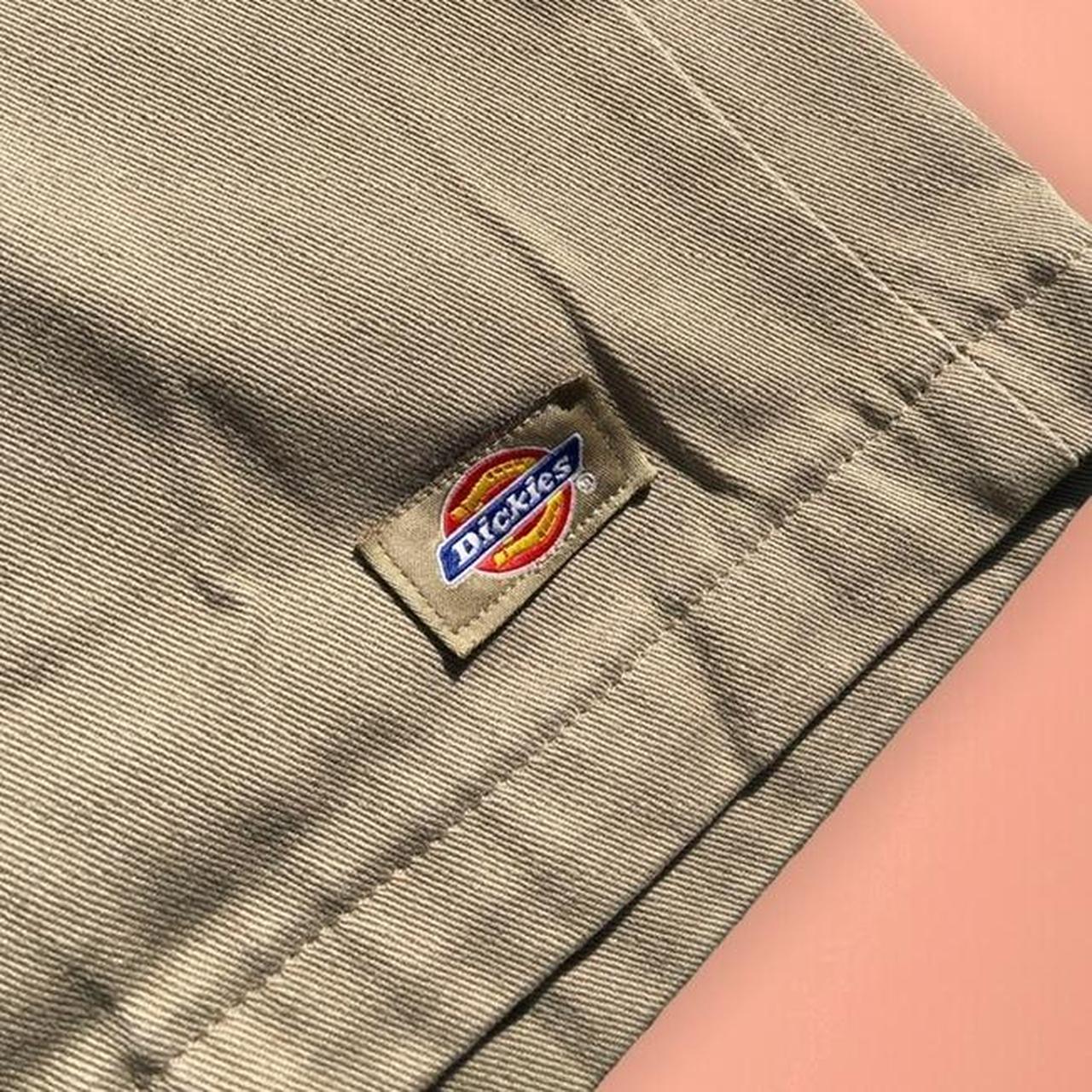 Dickies Men's Tan and Cream Shorts | Depop