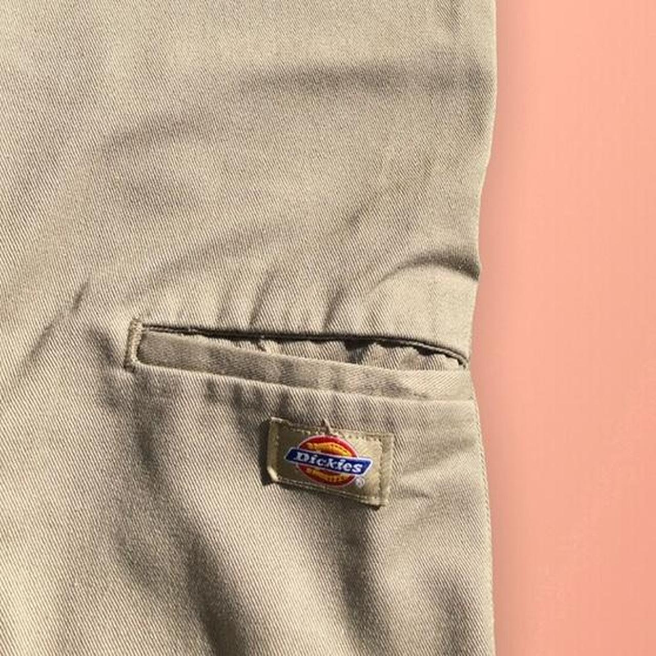 Dickies Men's Tan and Cream Shorts | Depop