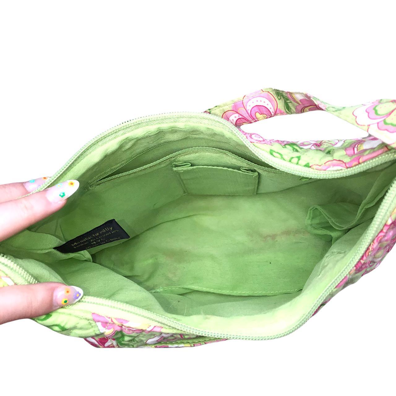 Jordan Women's Pink and Green Bag | Depop