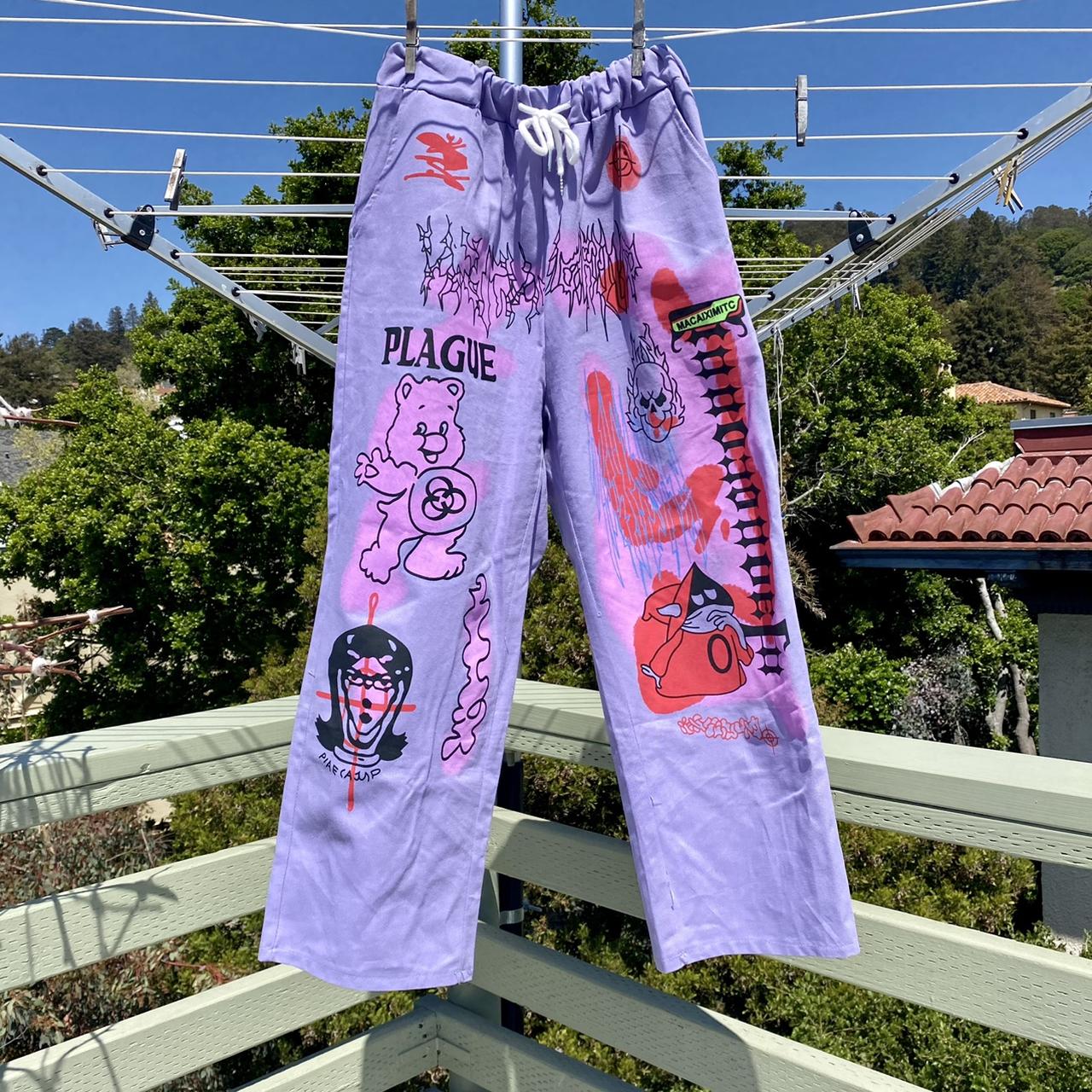 ‼️ Super crazy pants ‼️ bought online, too small on... - Depop