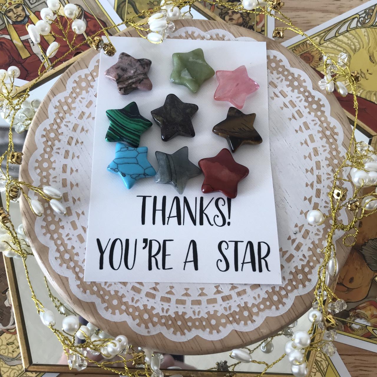 Thanks you’re a star card gift set How cute is... - Depop
