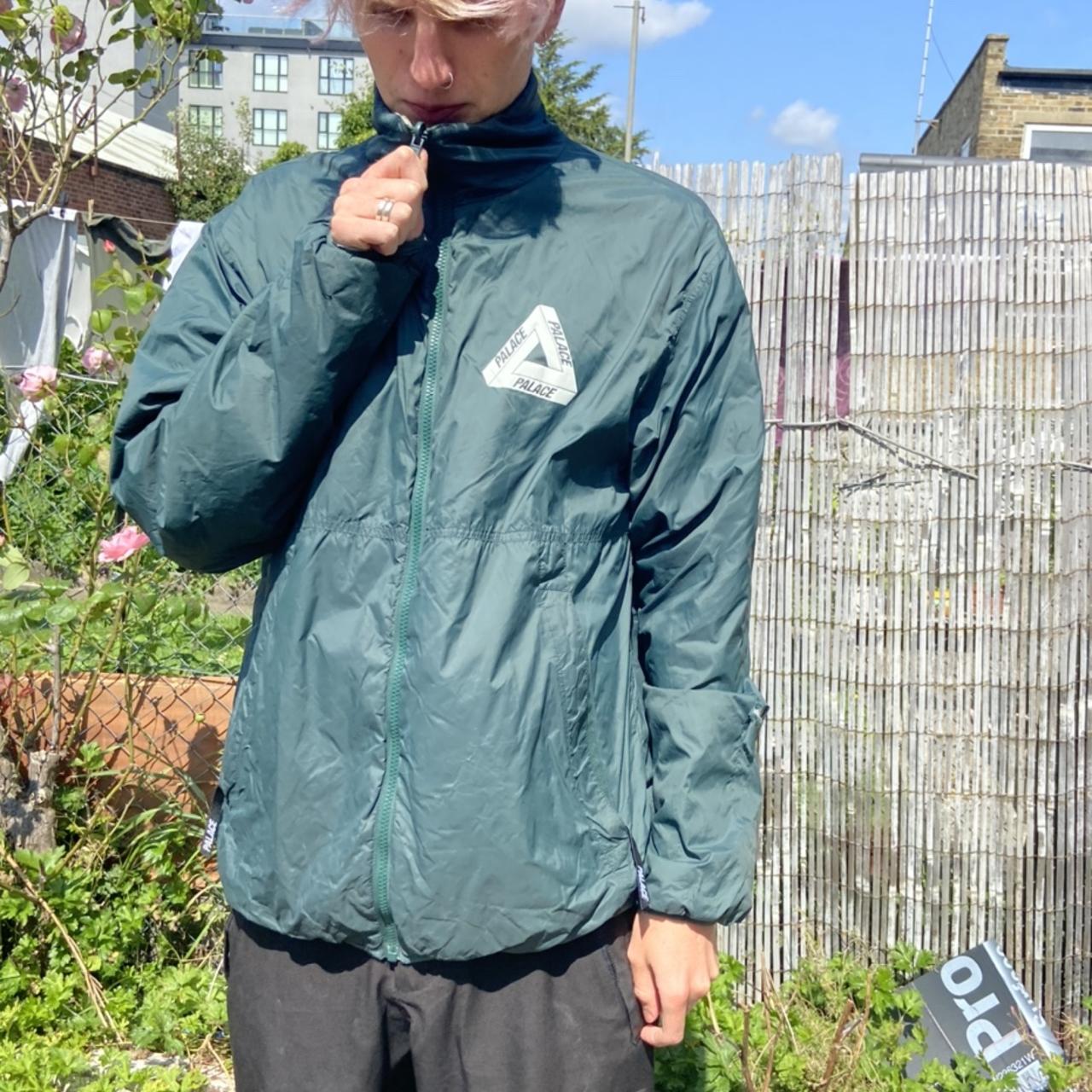 Palace windbreaker (reversible) Signs of wear that’s... - Depop