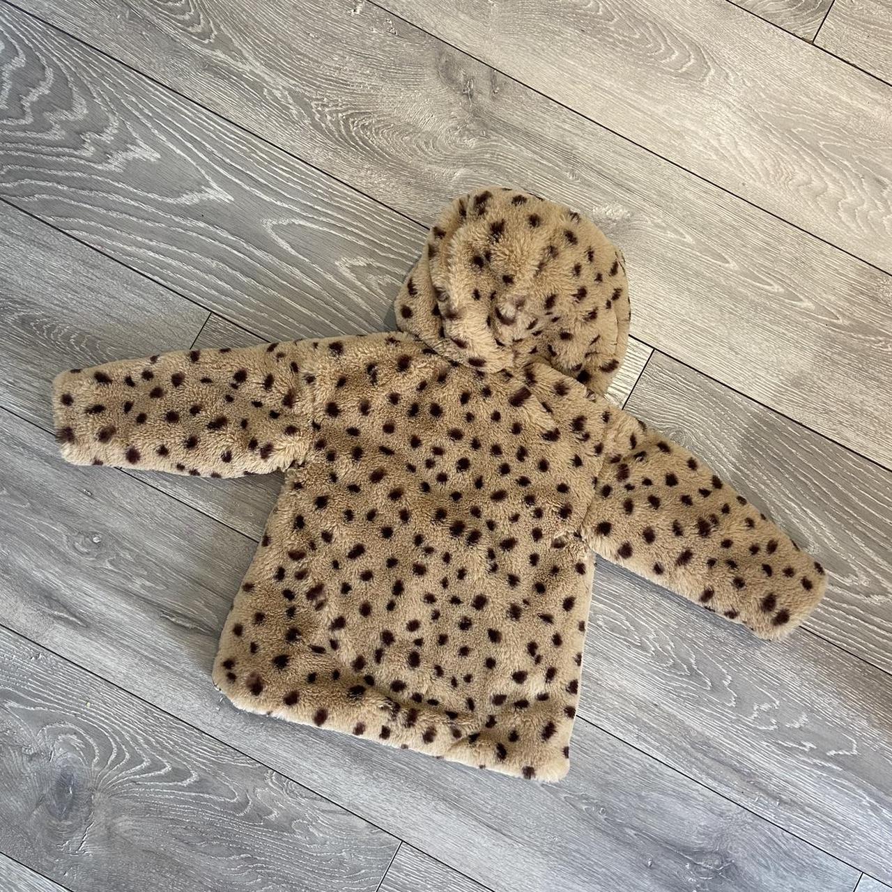 ZARA Baby leopard print coat 18-24m - Depop