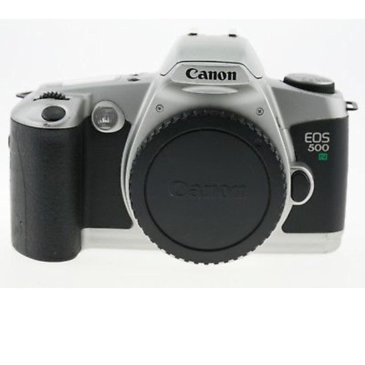 Canon EOS 500n 35mm SLR Film Camera Body... - Depop