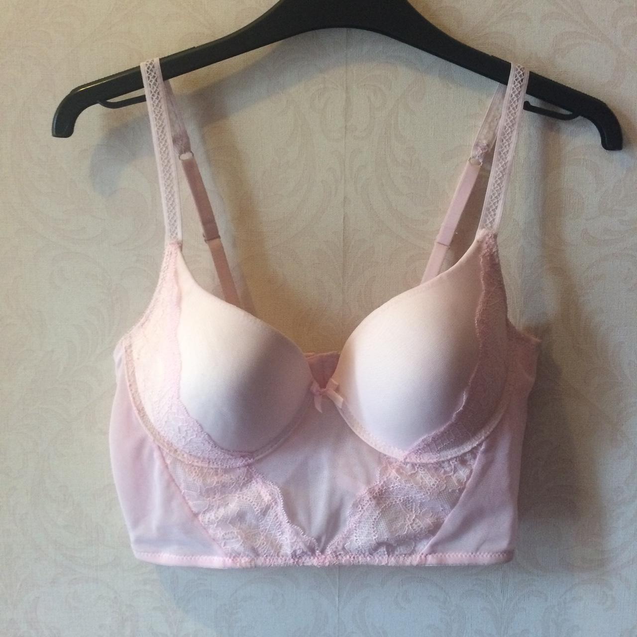 Never worn. Pale pink bra. Size 36C. Perfect... - Depop