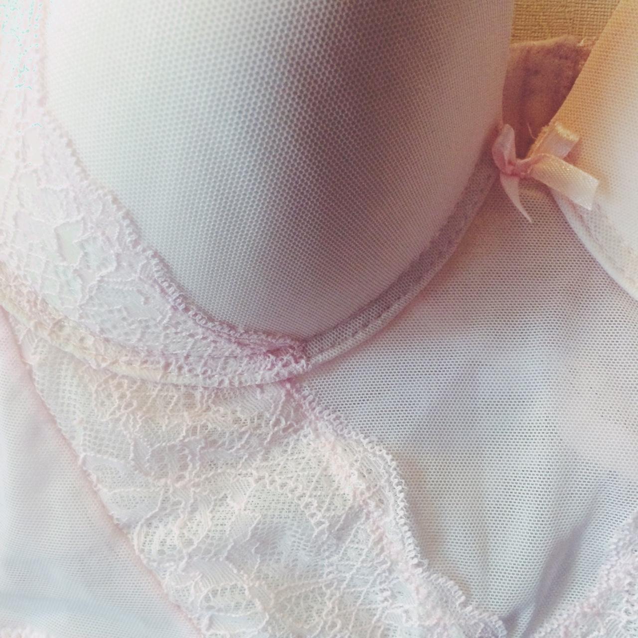 Never worn. Pale pink bra. Size 36C. Perfect... - Depop