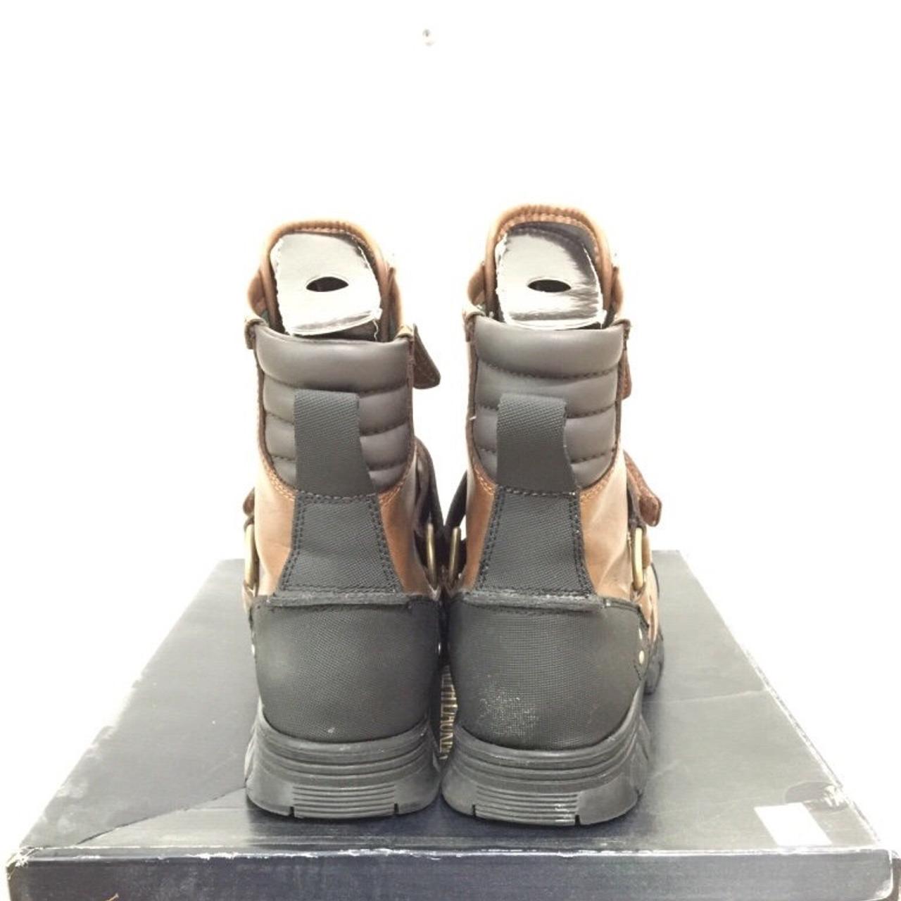 Polo Ralph Lauren Conquest boots Size 9, slightly... | Depop