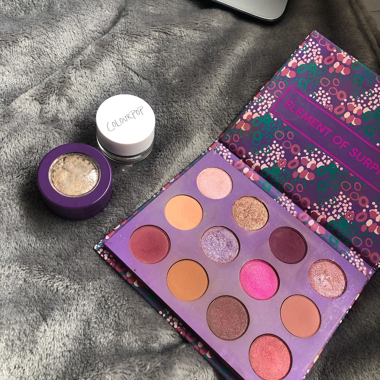 Colour pop bundle - colour pop eyeshadow palette-... - Depop