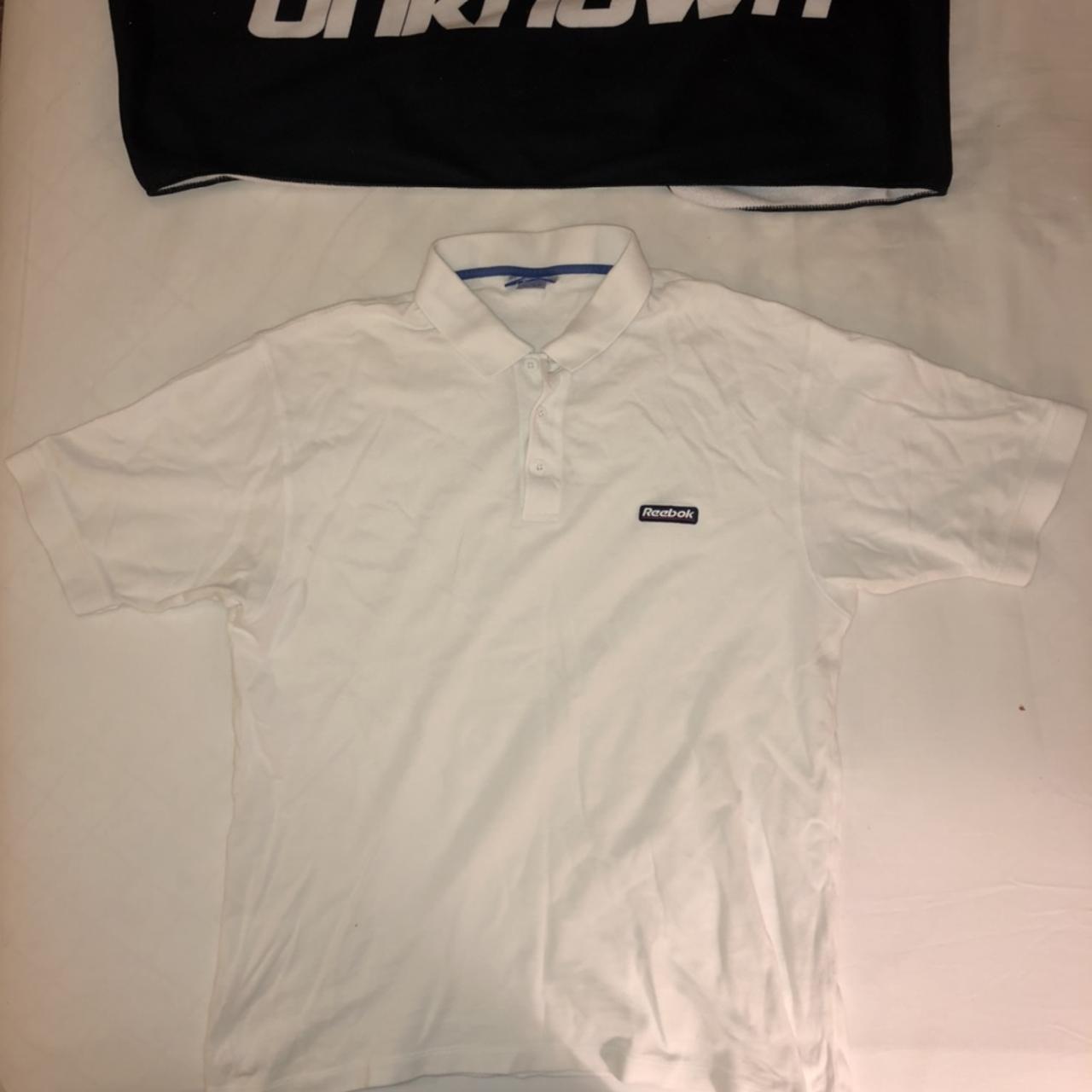 Reebok Polo Perfect condition, no flaws XL... - Depop