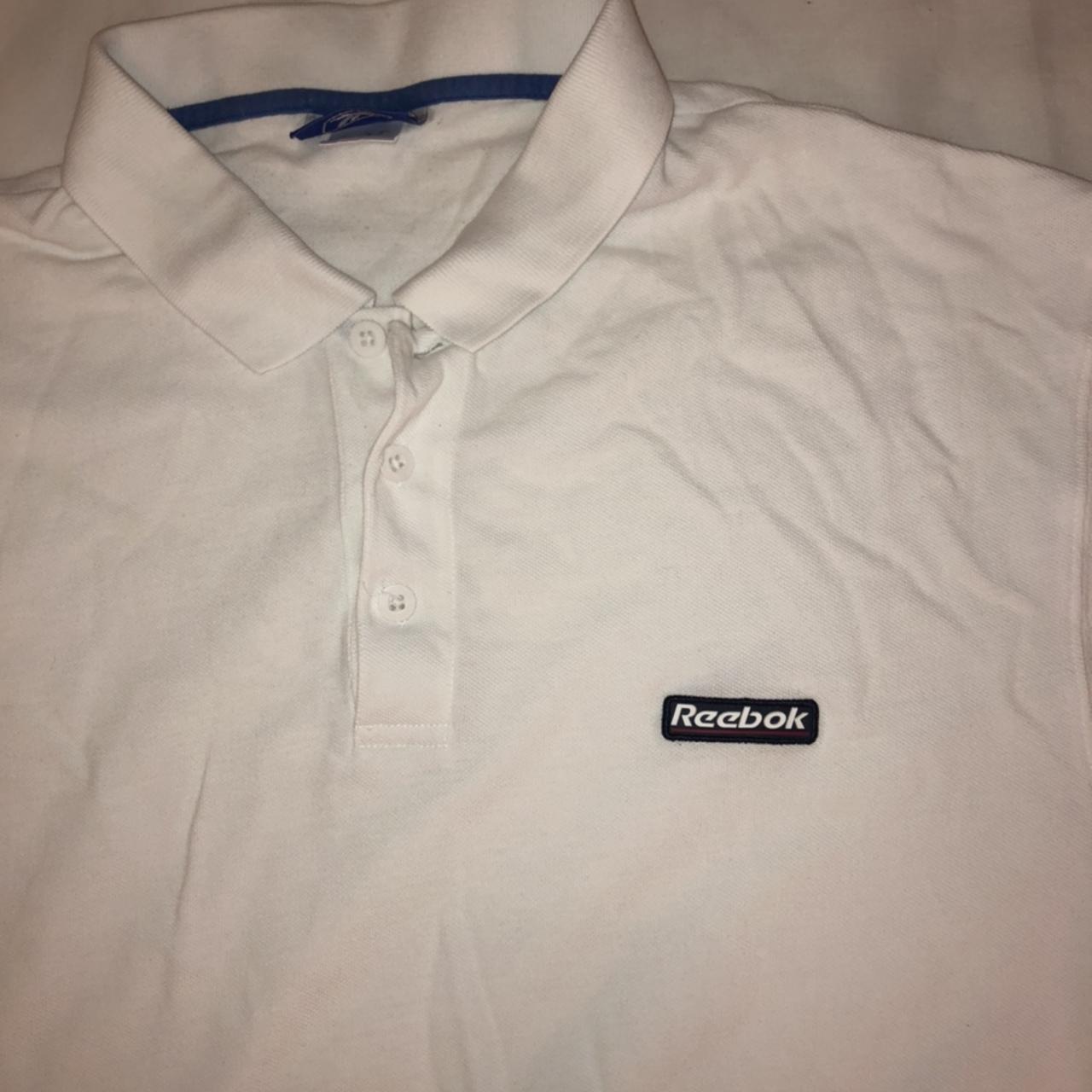 Reebok Polo Perfect condition, no flaws XL... - Depop