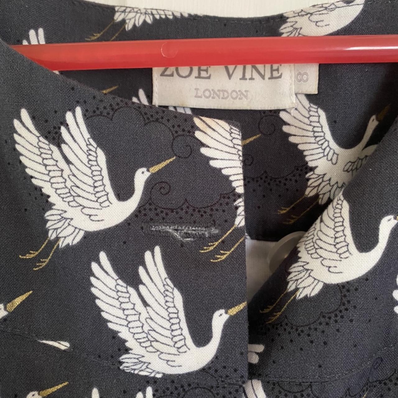 Zoe vine flared dress. Worn once. Lovely heavy... - Depop