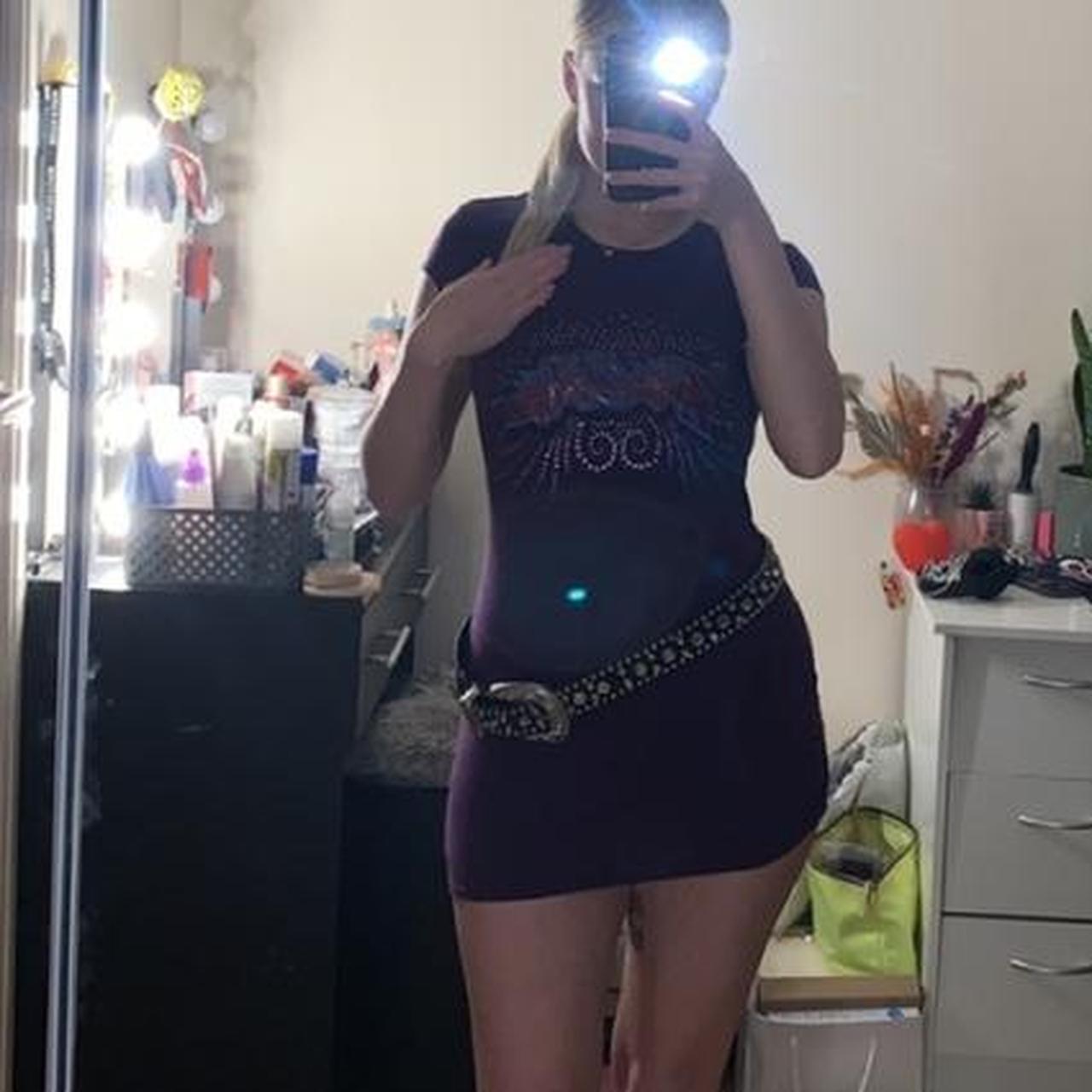 Apple Bottoms Women's Purple Dress | Depop