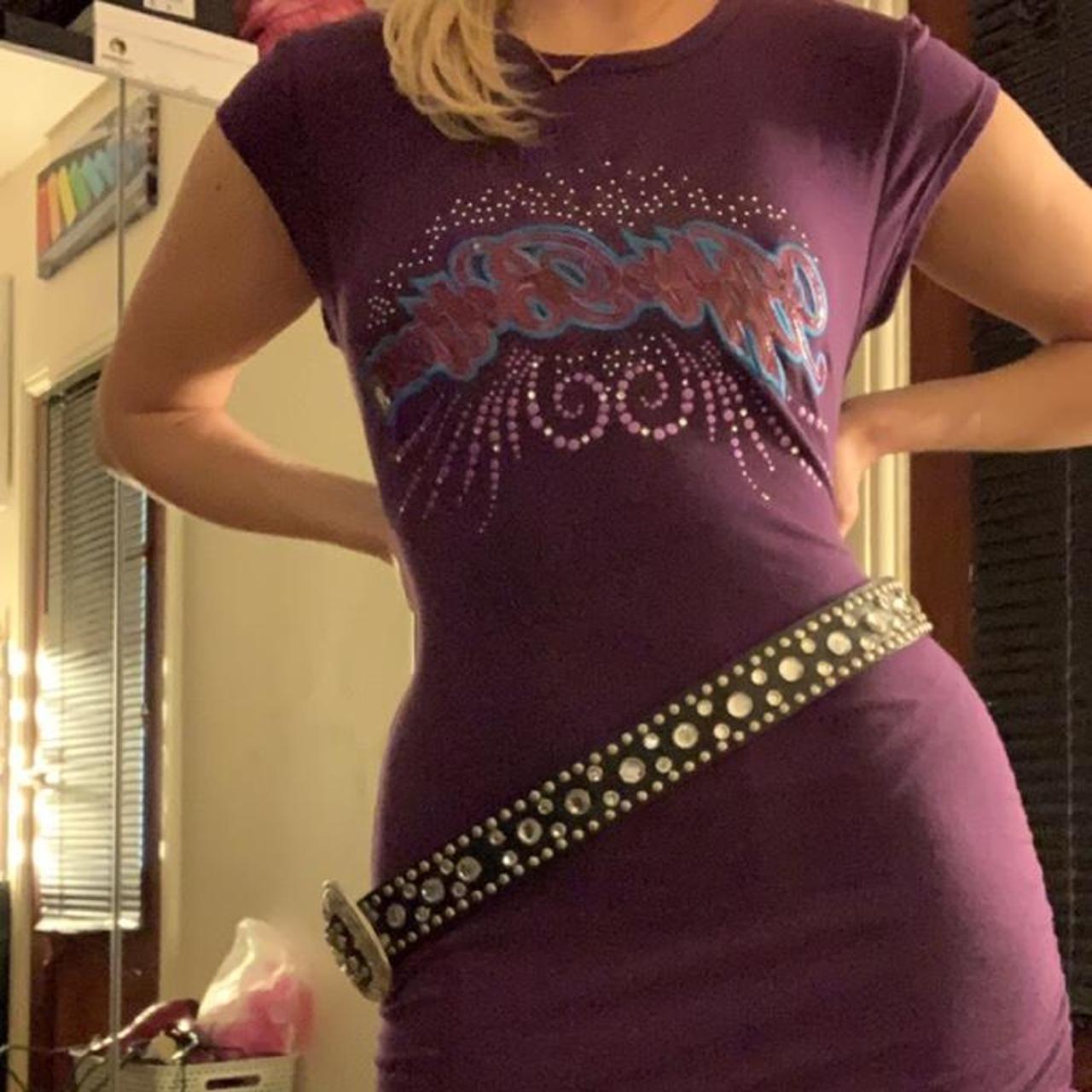 Apple Bottoms Women's Purple Dress | Depop