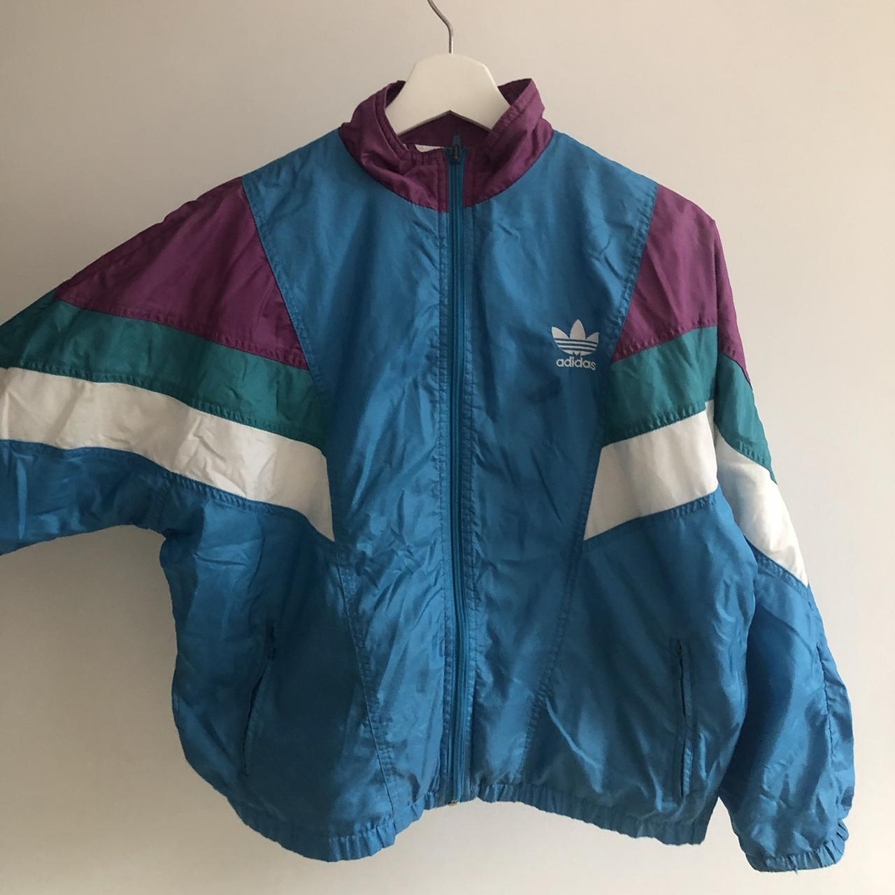 vintage Adidas shell jacket