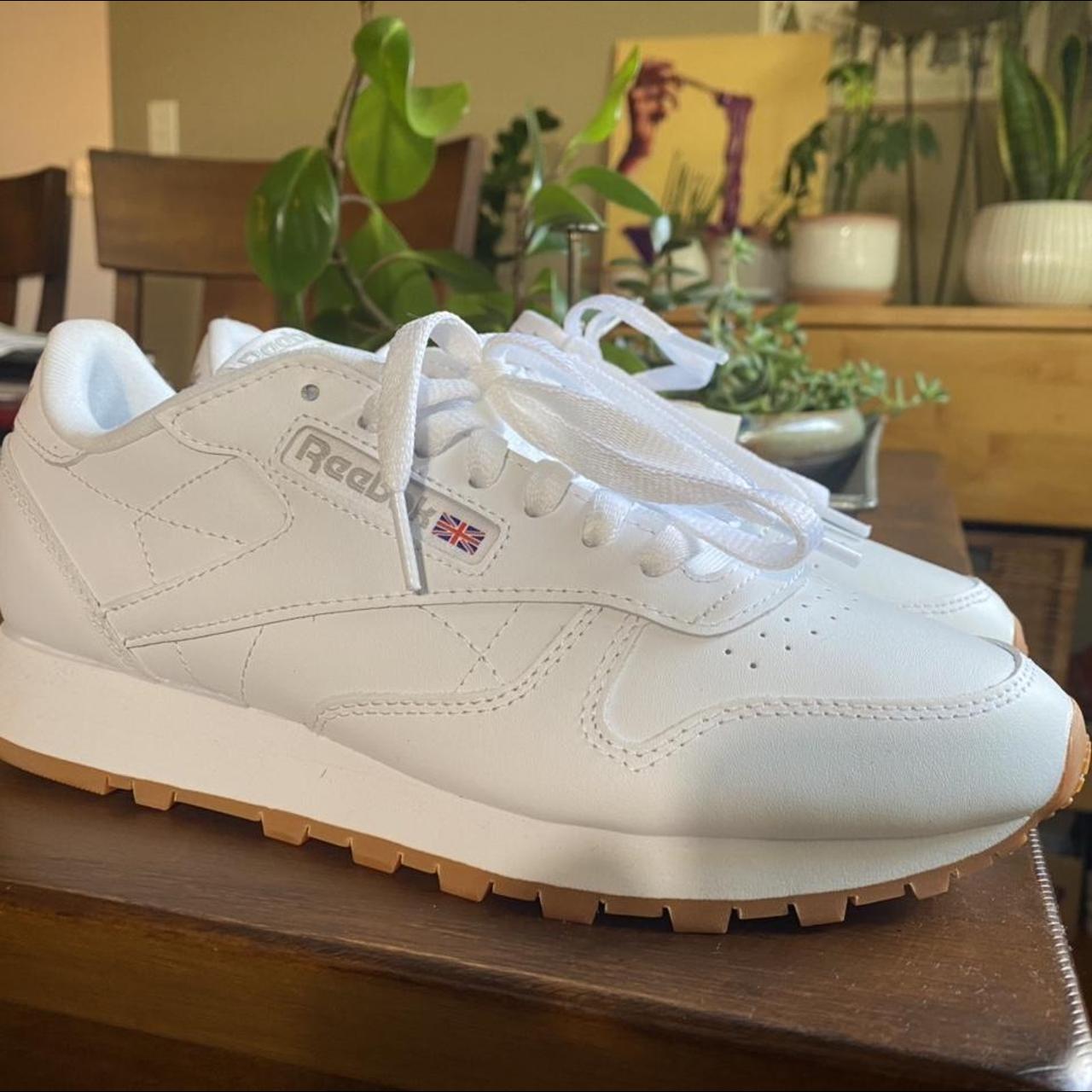 Reebok Classic Leather Sneaker Brand new, they just... - Depop