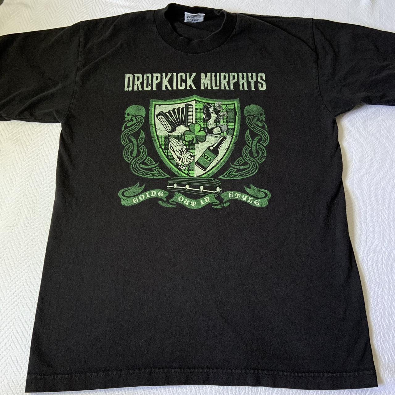 Black DROPKICK MURPHYS Irish punk rock band 2011... - Depop