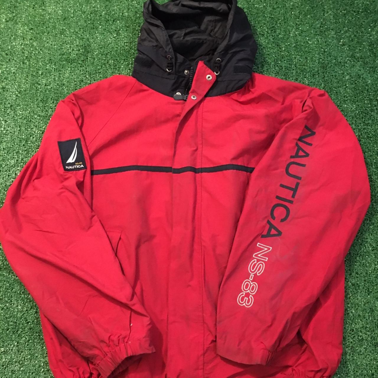 Vintage 90s Nautica Jacket. Logo on the right... - Depop
