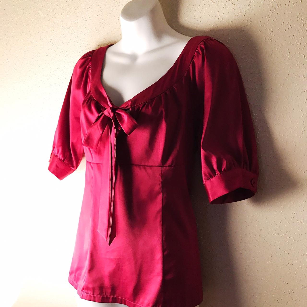 Bob Mackie Studio blouse with side zipper. True... - Depop