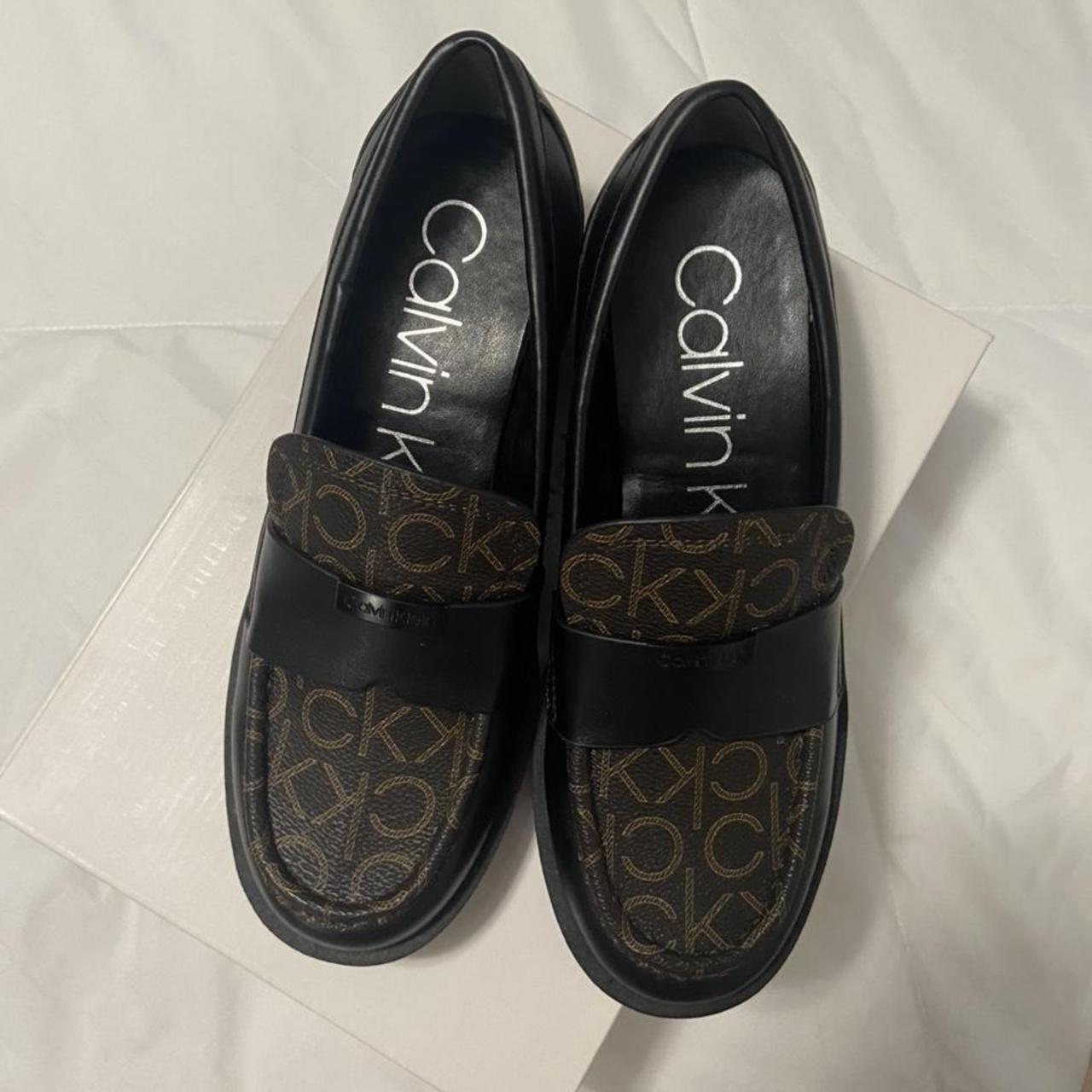 CALVIN KLEIN HEELED LOAFERS | BRAND NEW NEVER... - Depop