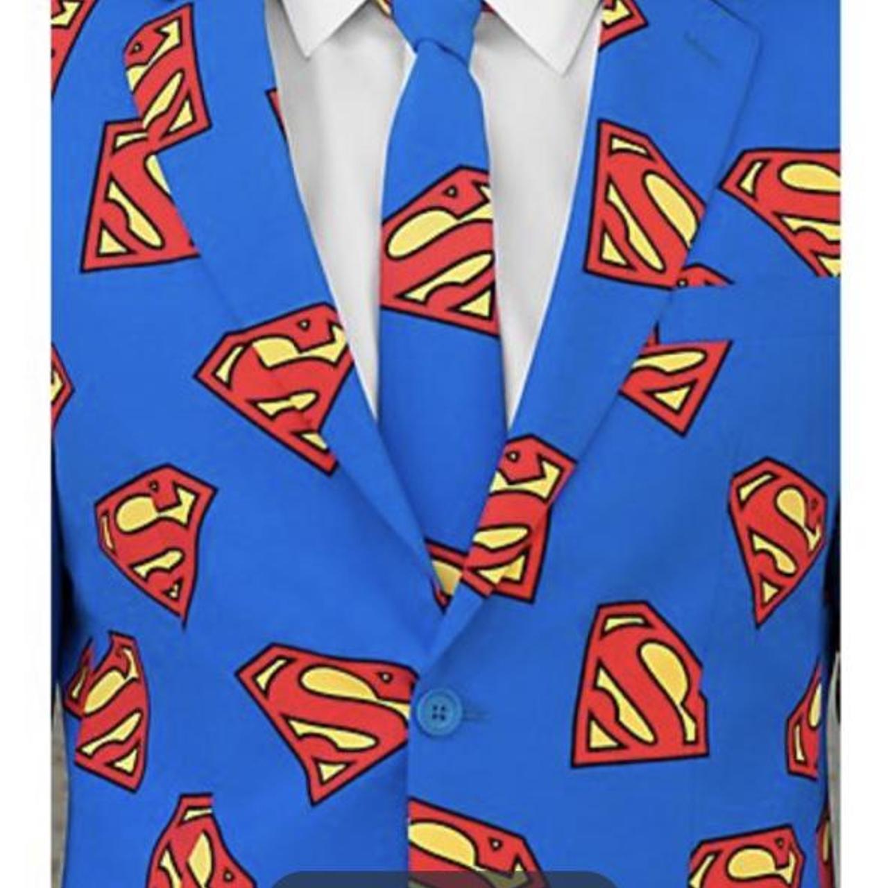 Opposuits superman suit Excellent condition only... - Depop