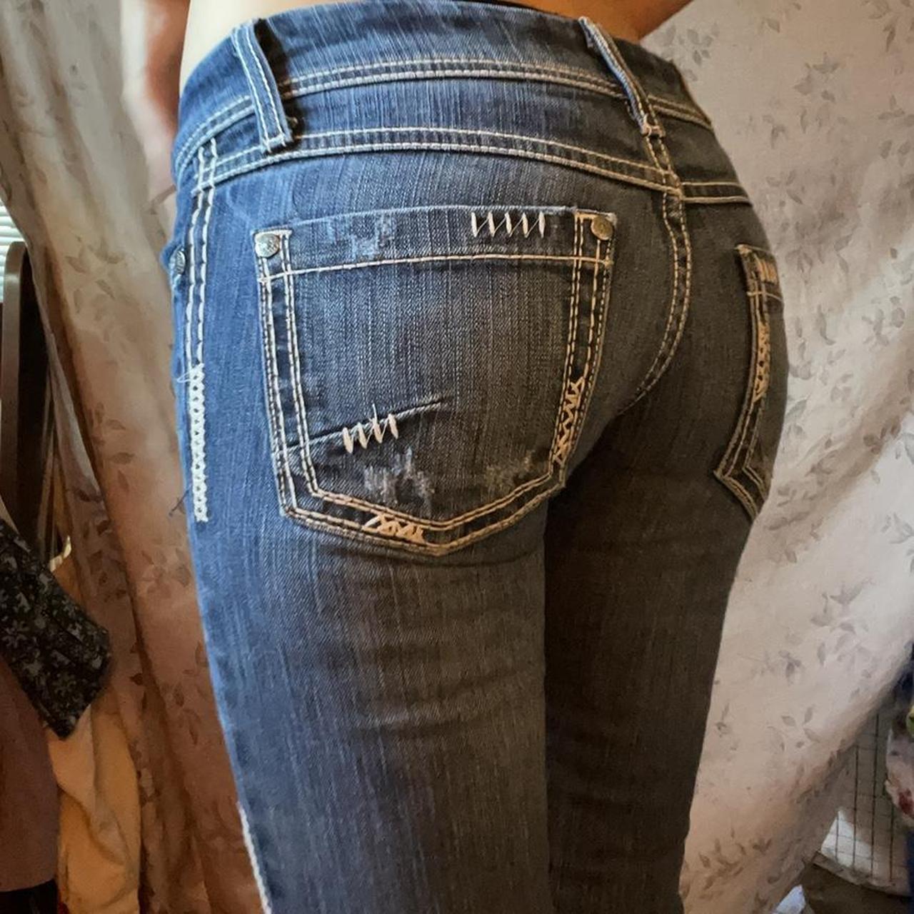 BKE denim low rise bootcut jeans