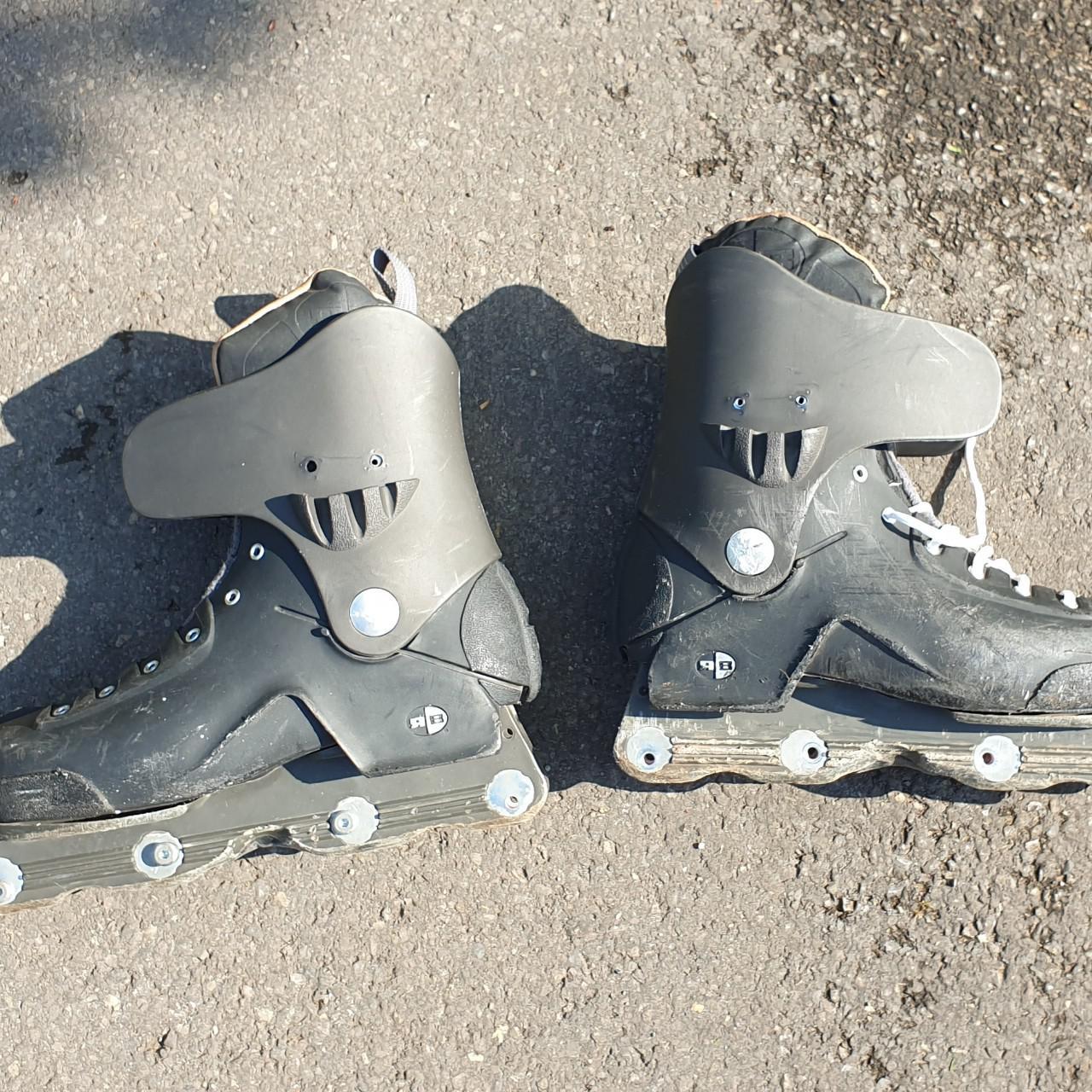 90s Rollerblade Dirk Agressive Inline Skates. Size... - Depop