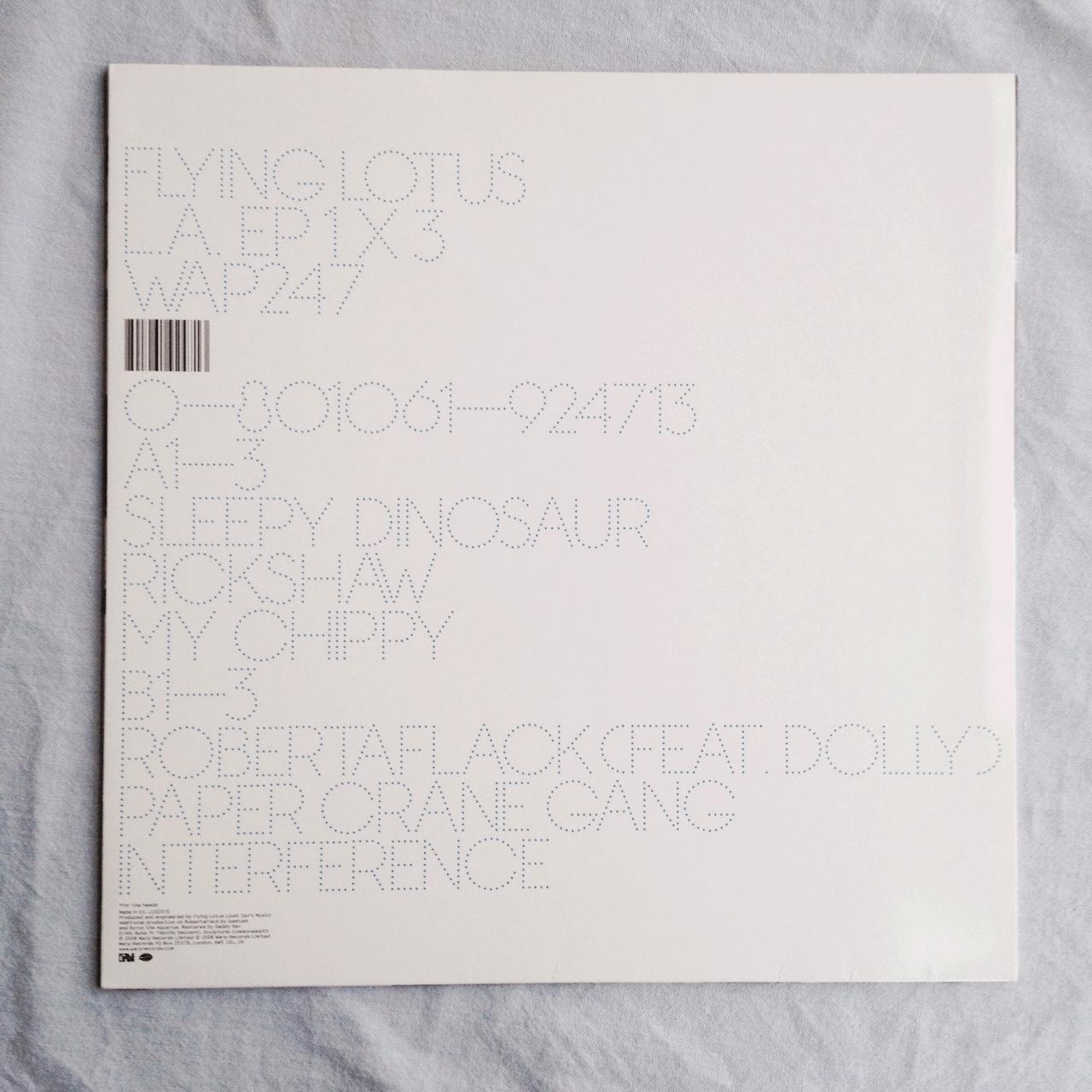 Flying Lotus LA EP 1/3. Warp records 12" vinyl. - Depop