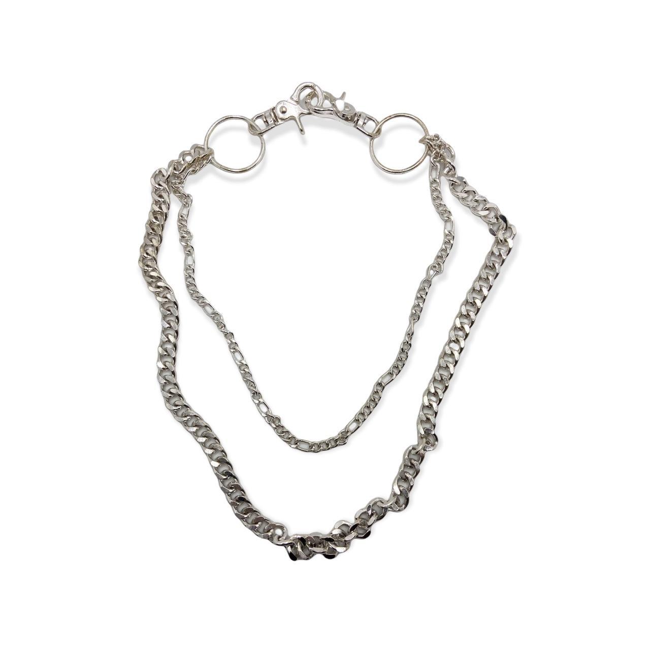 Silver Hardware Double Belt Chain! ☆ Item Details: ... - Depop