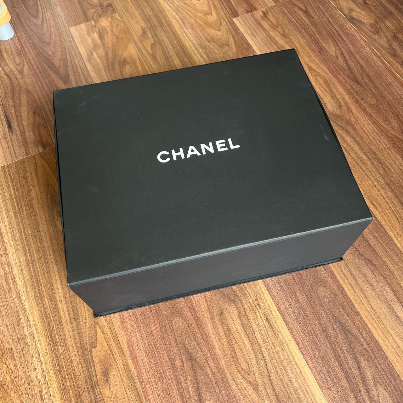 Chanel bag box 33cm x 27 cm - Depop