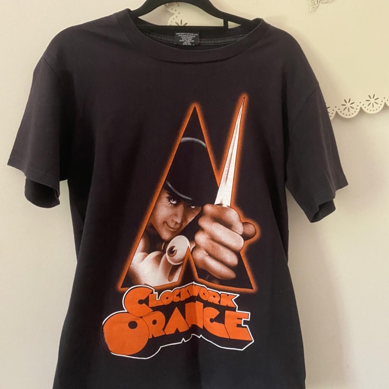 Clockwork orange tee 🍊🔪🔪 Message me with best... - Depop