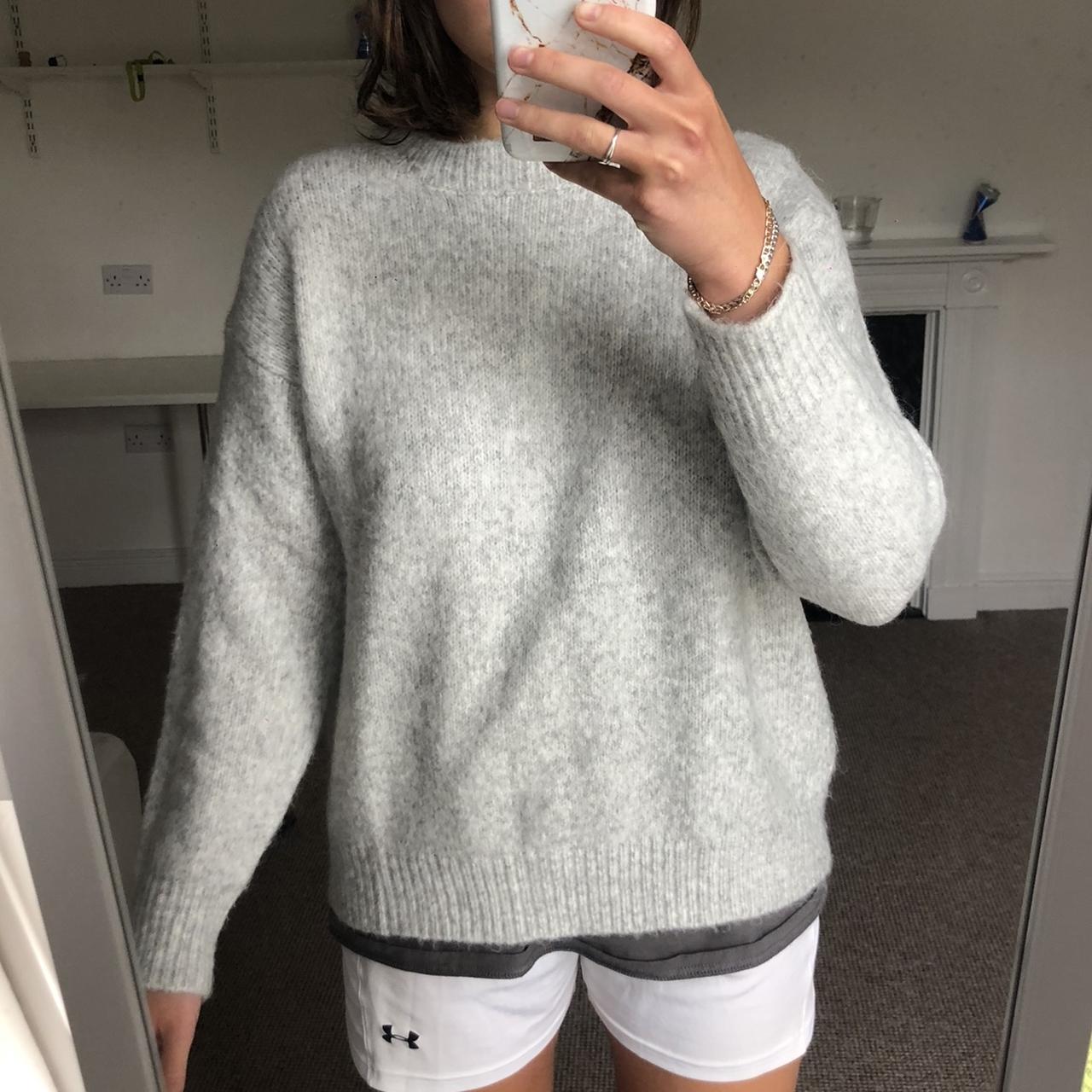 Softest light grey sweater from Zara Feels like... - Depop