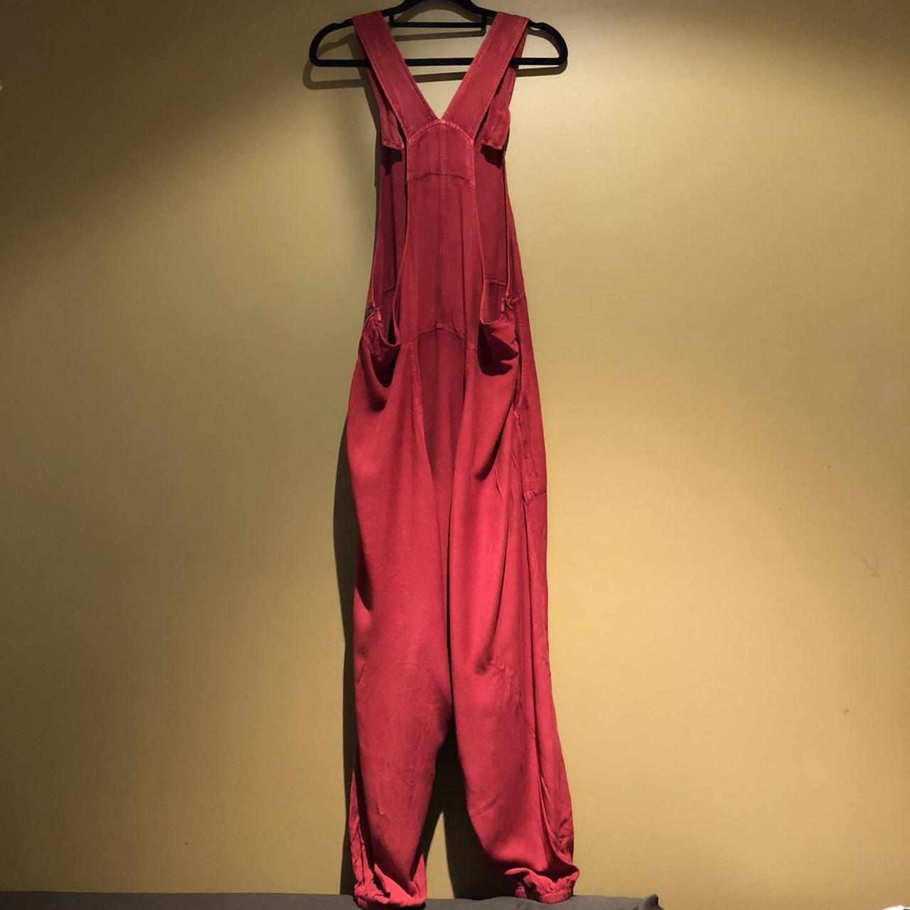 Dark rust coloured fisherman overalls by Tree of... - Depop