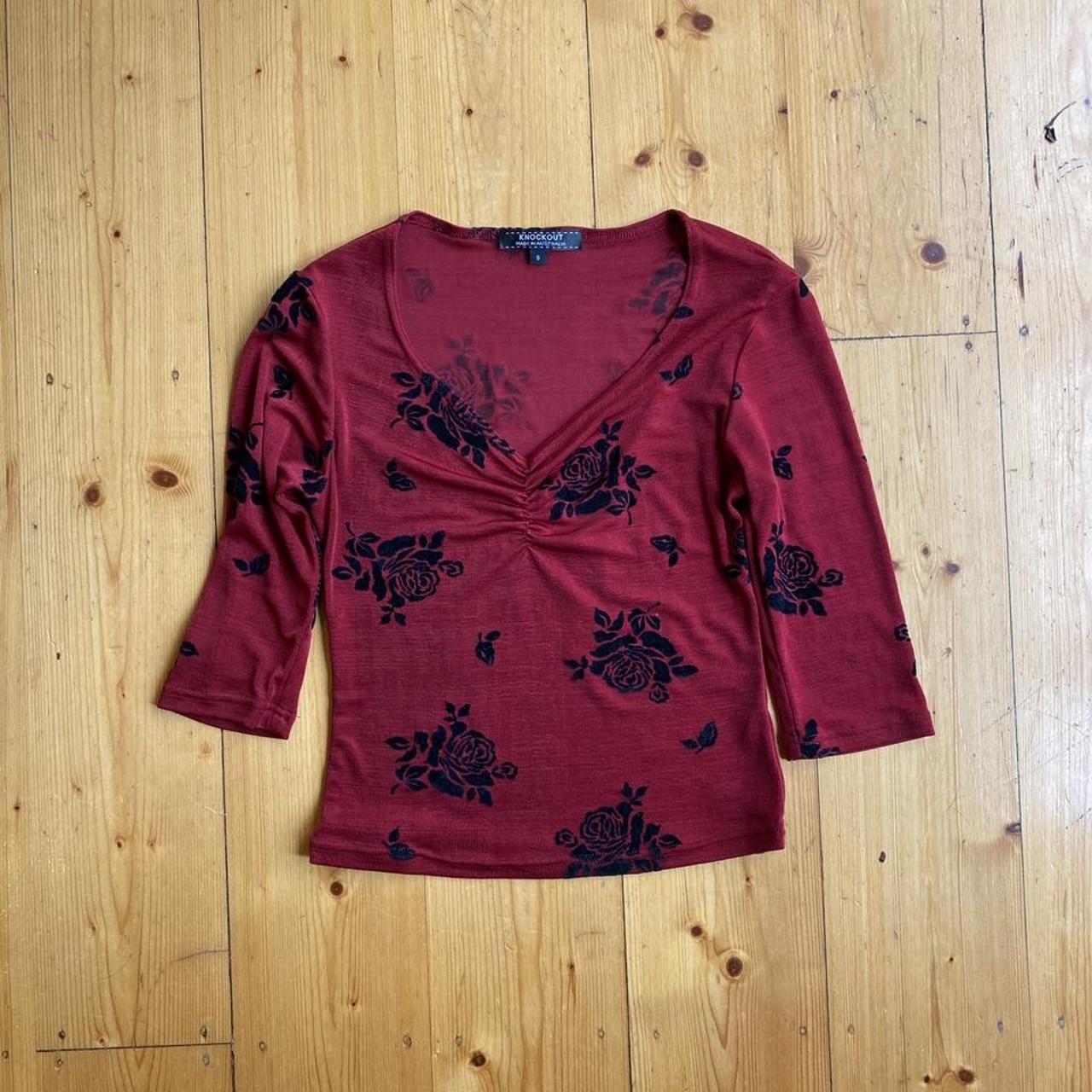 Super cute floral top. Very comfortable and... - Depop