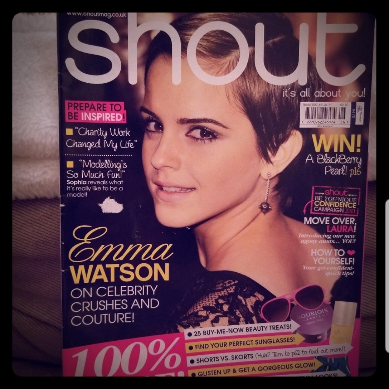 Emma Watson Magazine Bundle. Includes two magazines.... - Depop