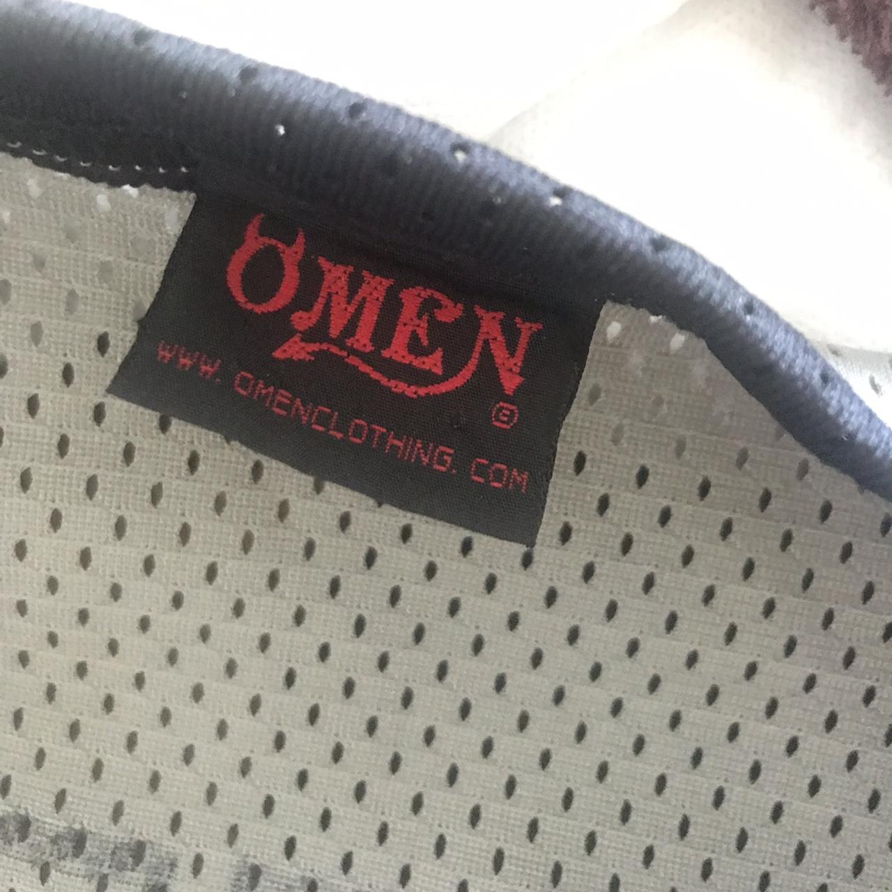 Omen clothing Team Satan hockey/American football... - Depop