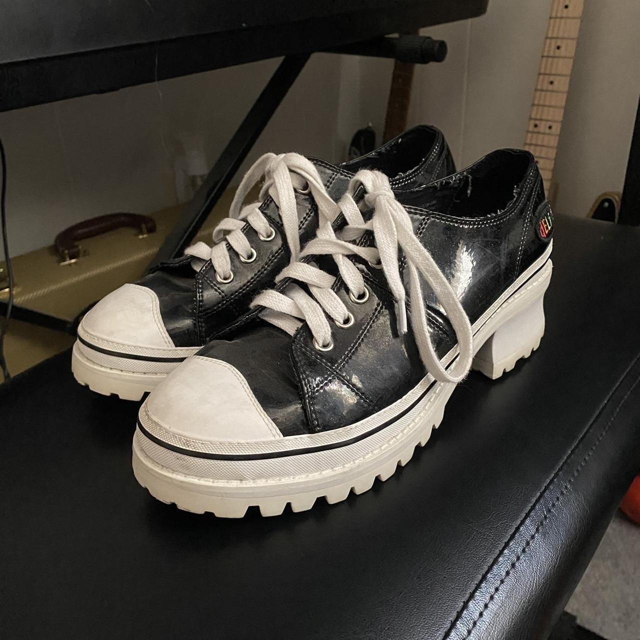 delia’s comeback kid platform/heeled sneakers/shoes... - Depop