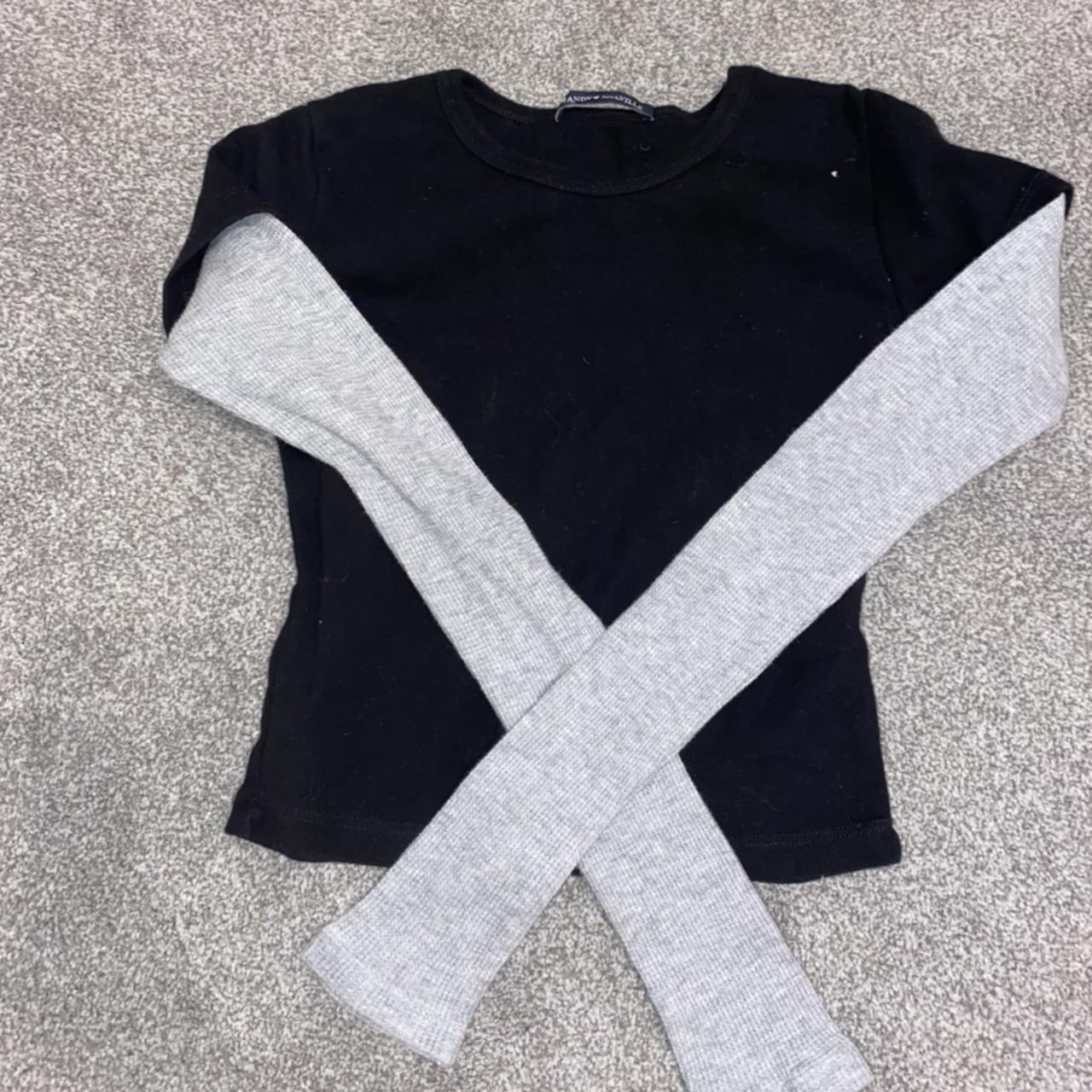 RARE brandy Melville great and black layered long... - Depop