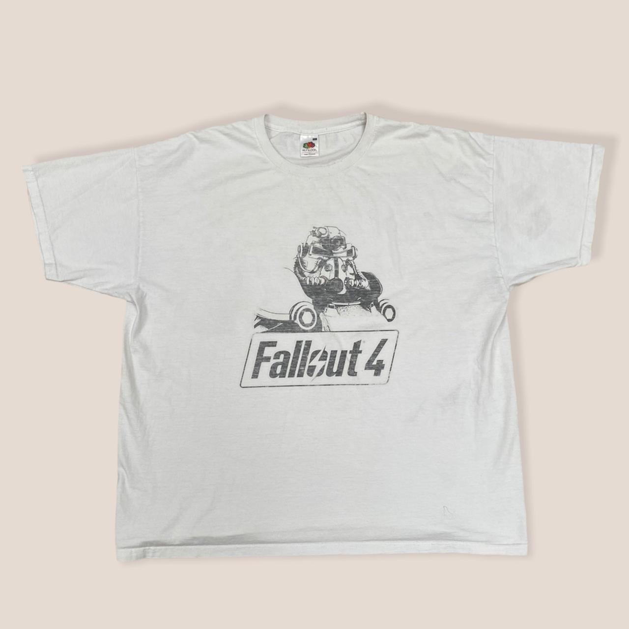 Fallout 4 t shirt Front graphic in a soft... - Depop