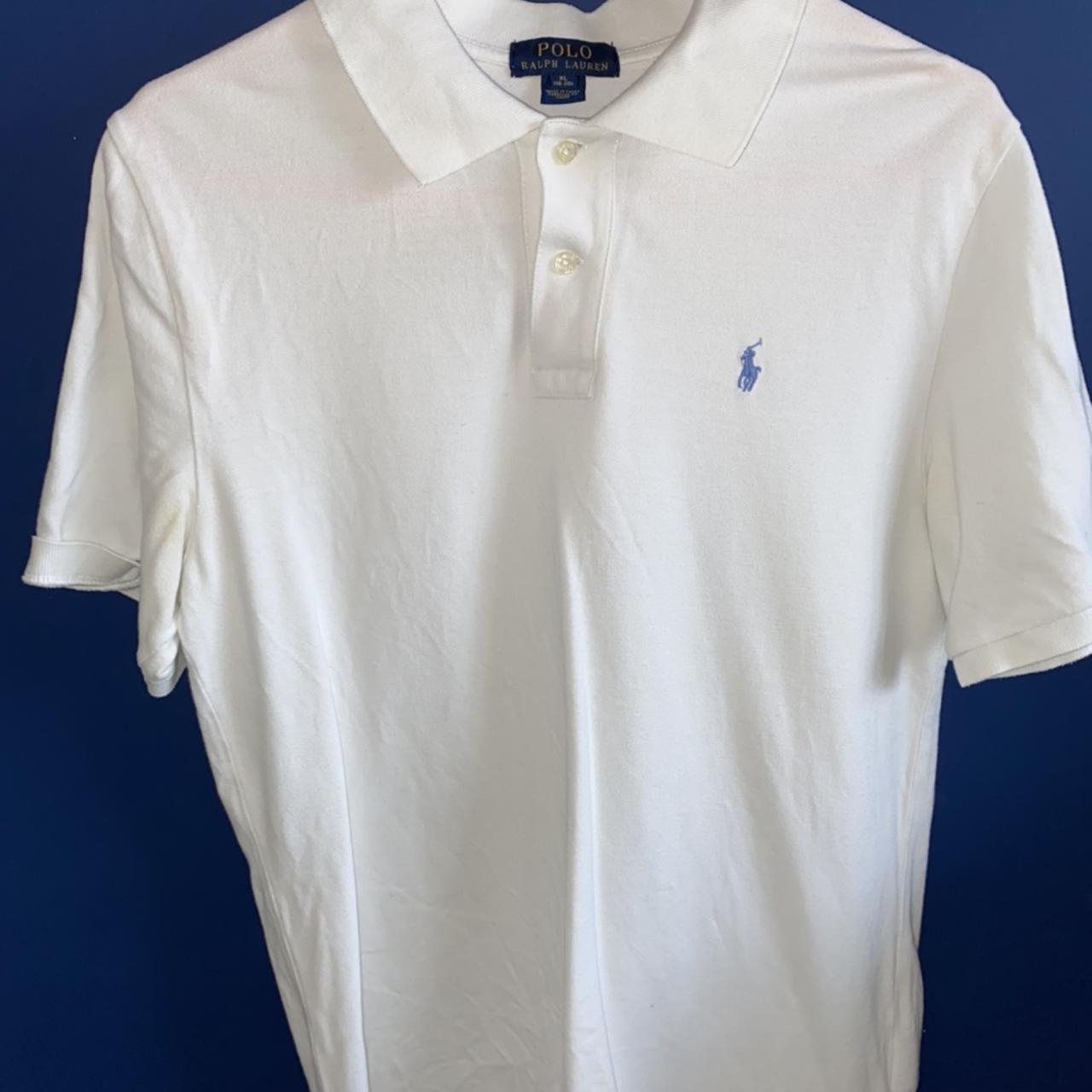 Polo Ralph Lauren Men's White Polo-shirts | Depop