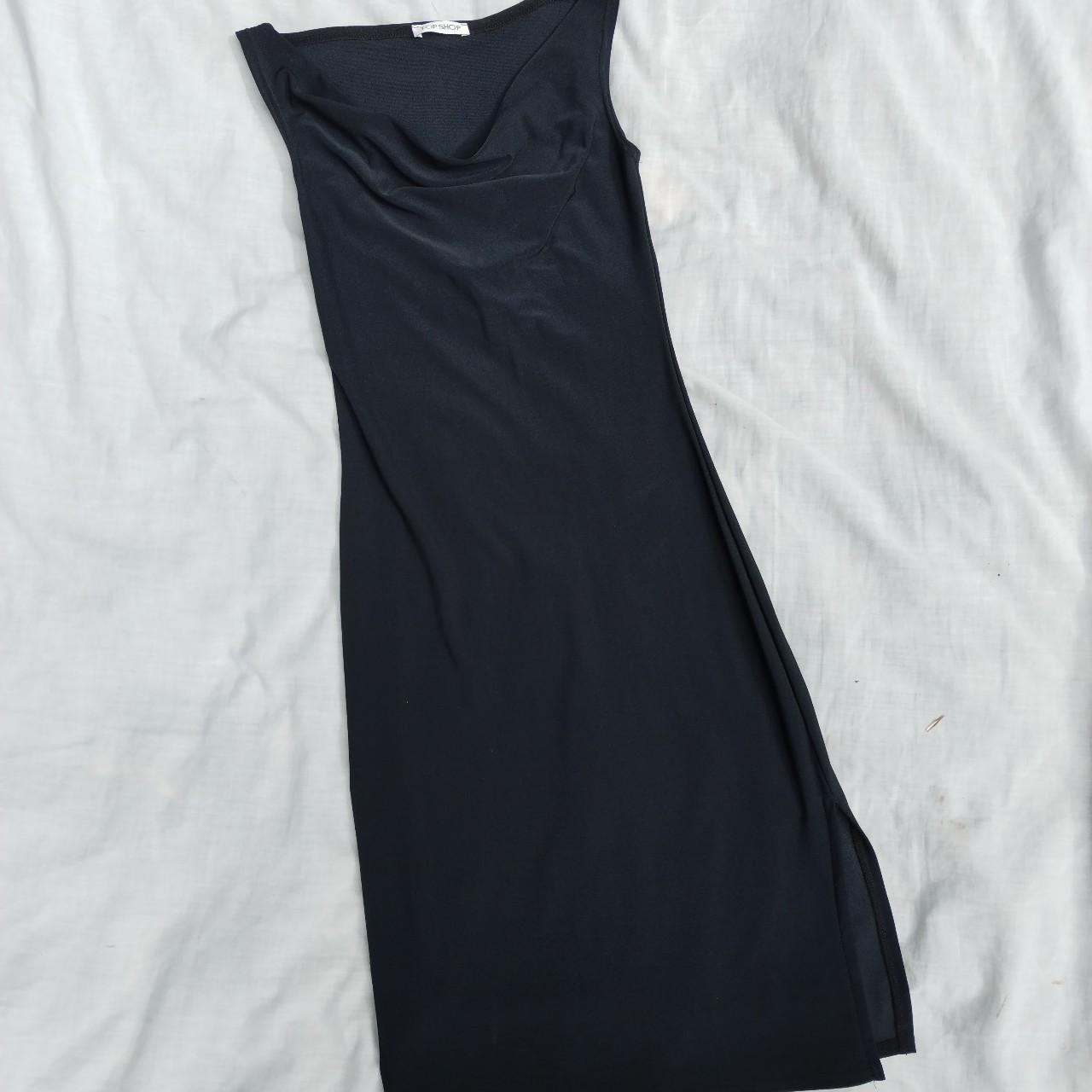 Y2k vintage topshop white label cowl neck... - Depop